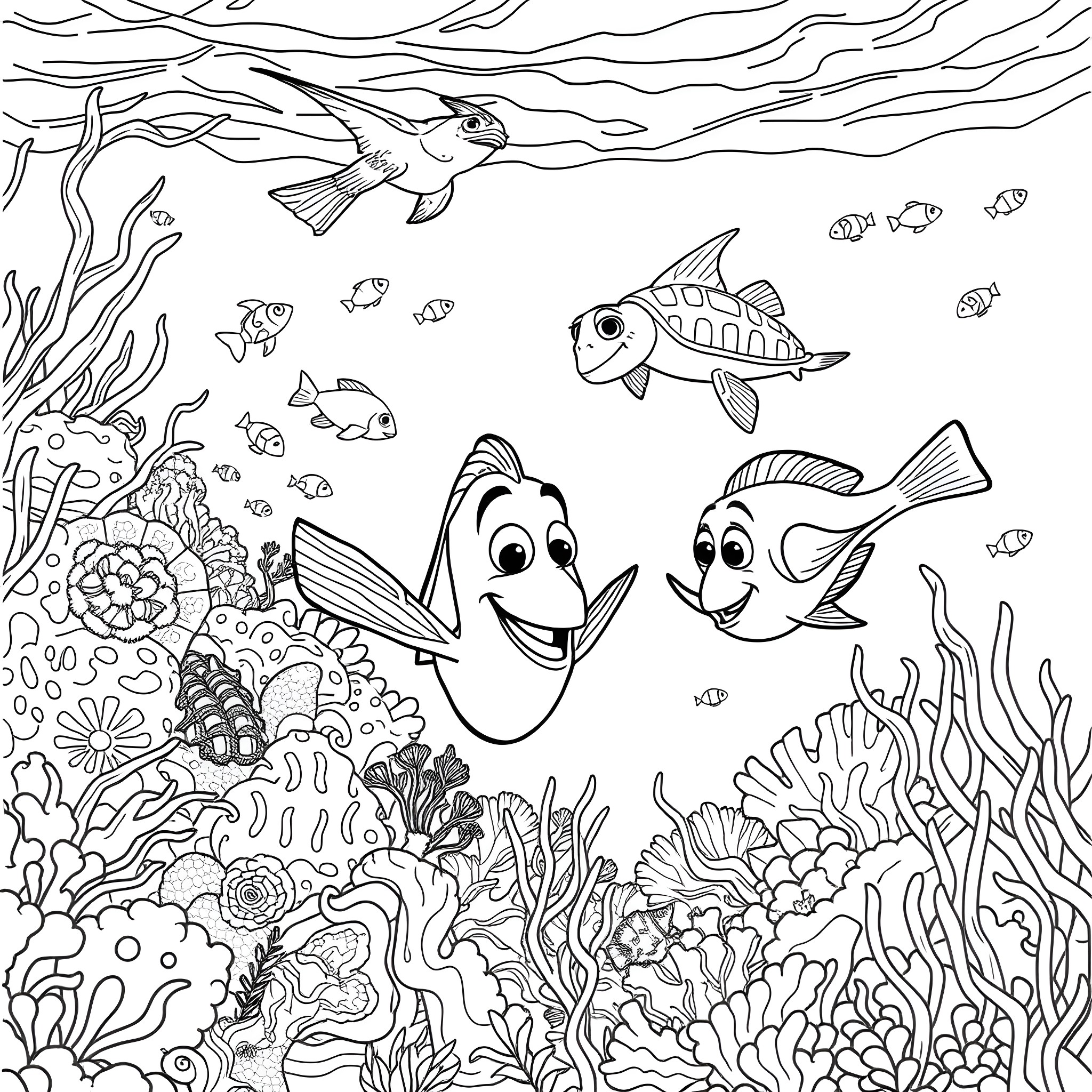 Best Nemo Coloring Pages (Free Printable PDF)