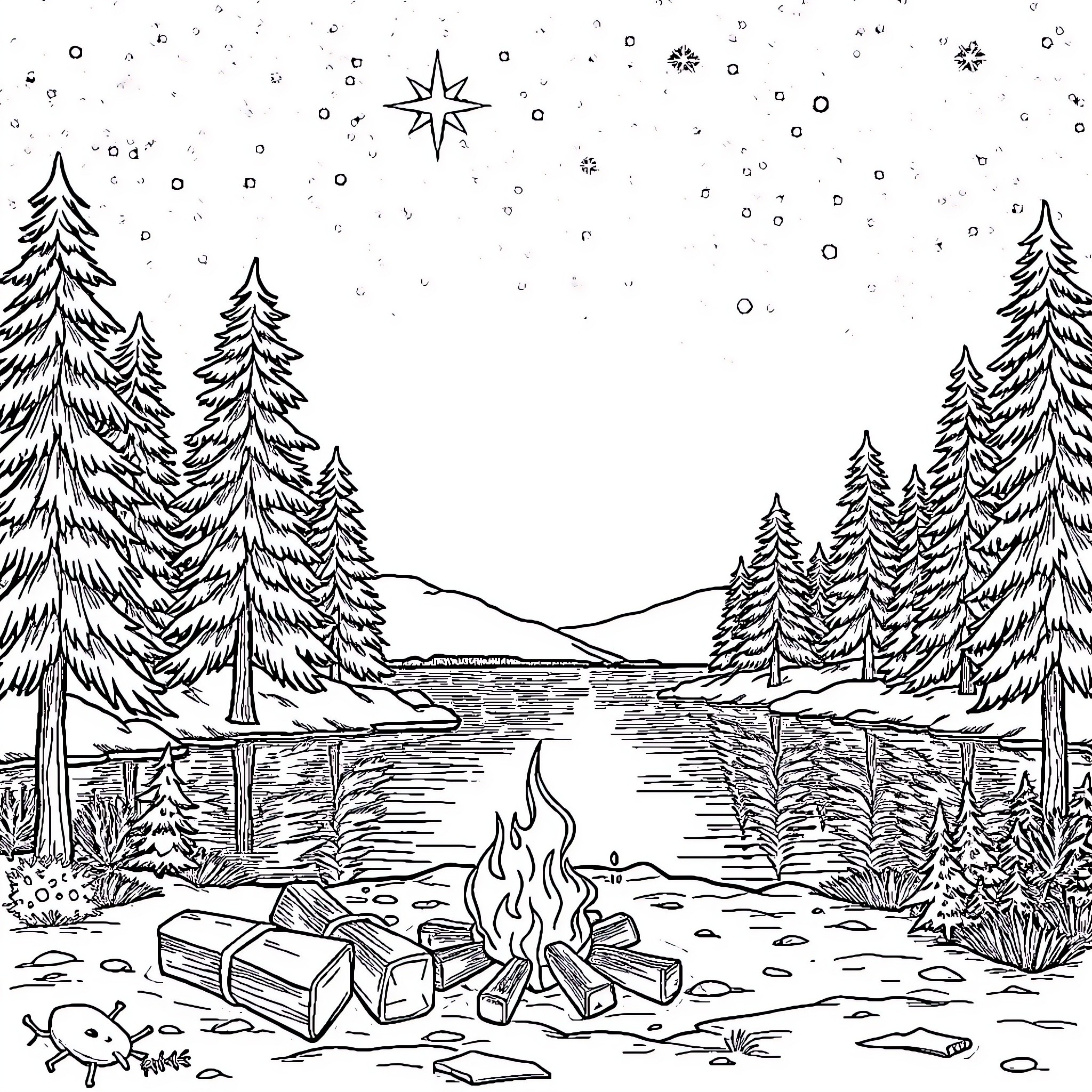 Best Fire Coloring Pages (Free Printable PDF)