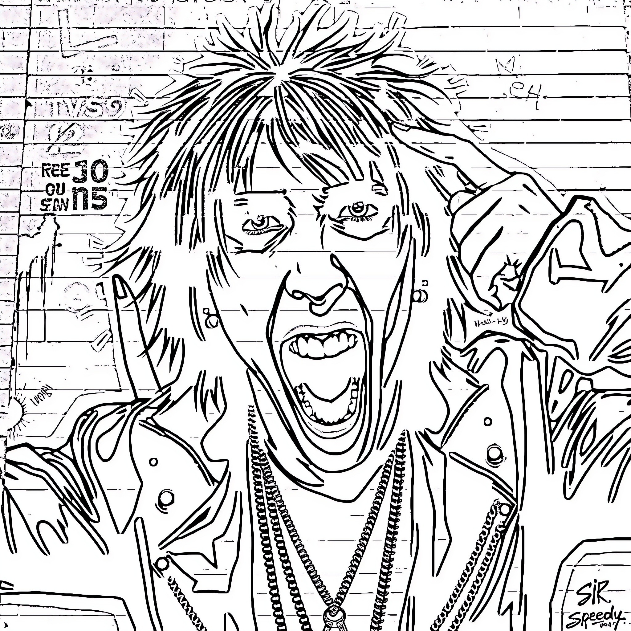 Best Sir Speedy Coloring Pages (Free Printable PDF)