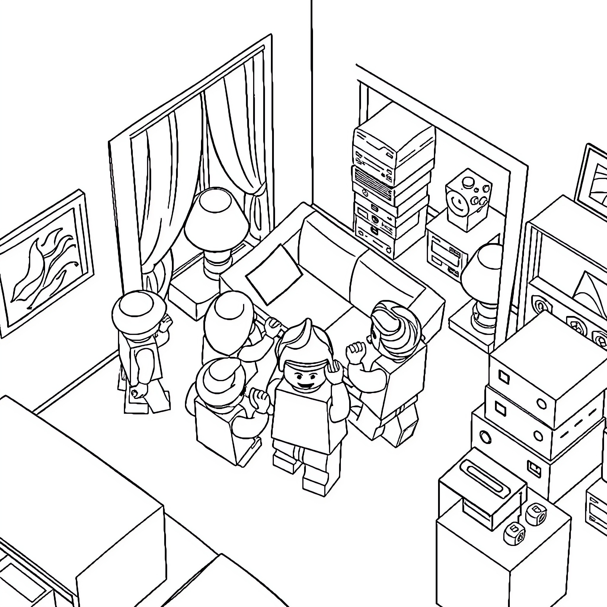 Best Lego Coloring Pages (Free Printable PDF)