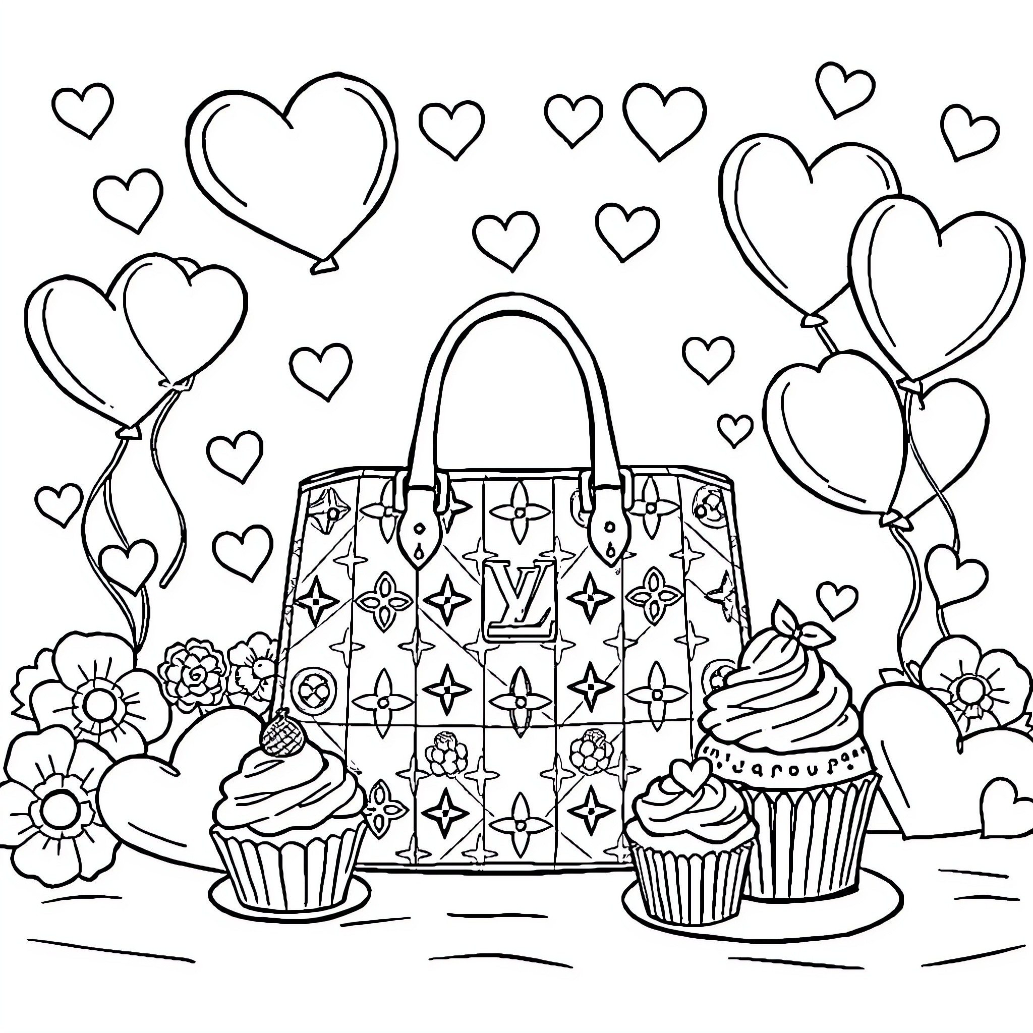 Best Louis Vuitton Vivienne Coloring Pages (Free Printable PDF)