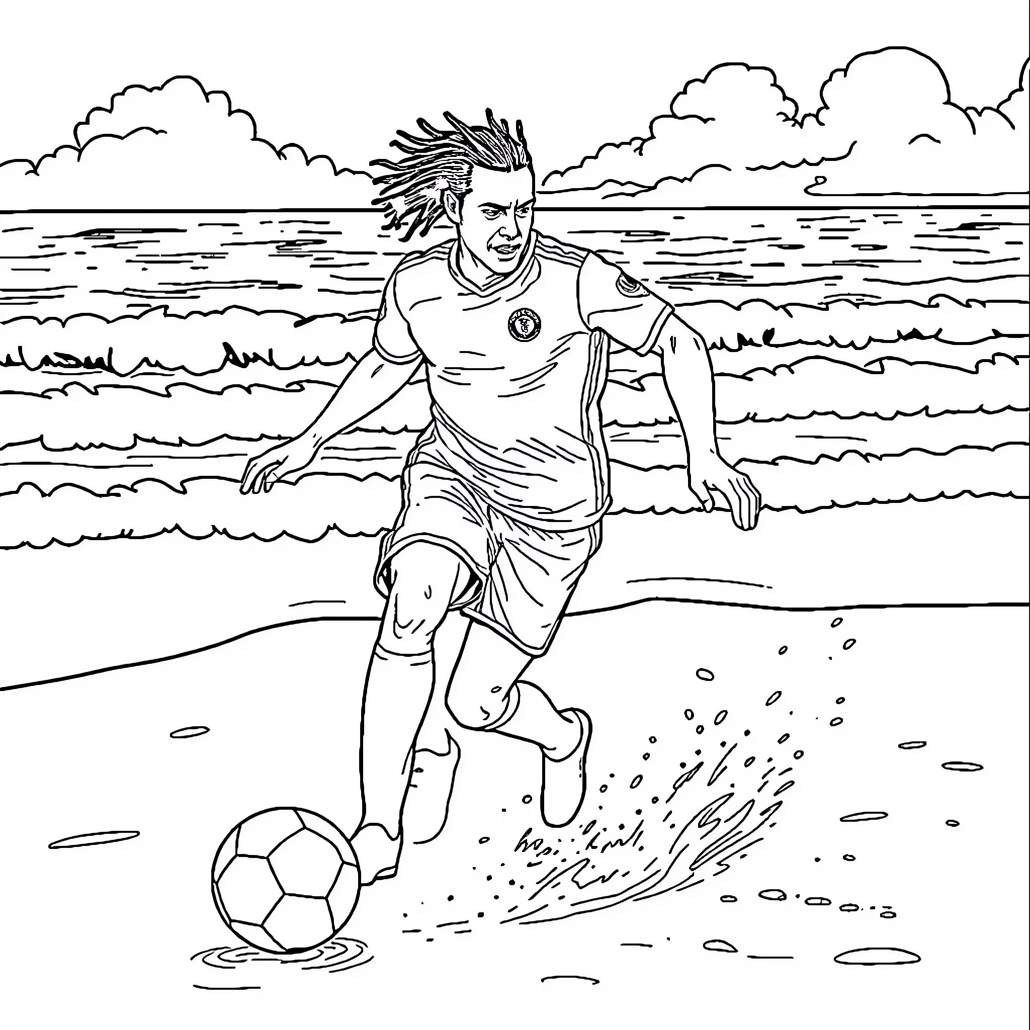 Best Ronaldinho Coloring Pages (Free Printable PDF)