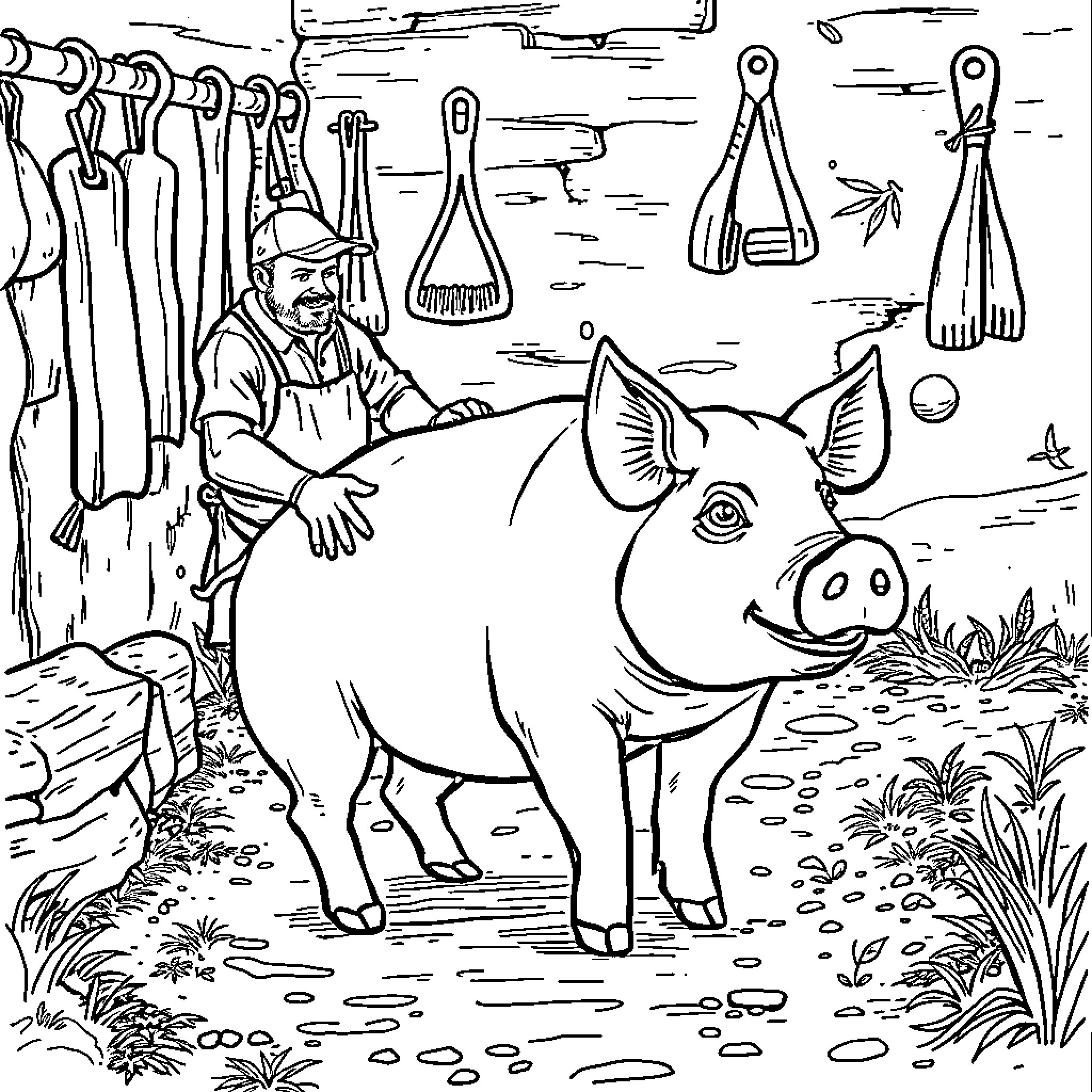 Best Butcher Coloring Pages (Free Printable PDF)