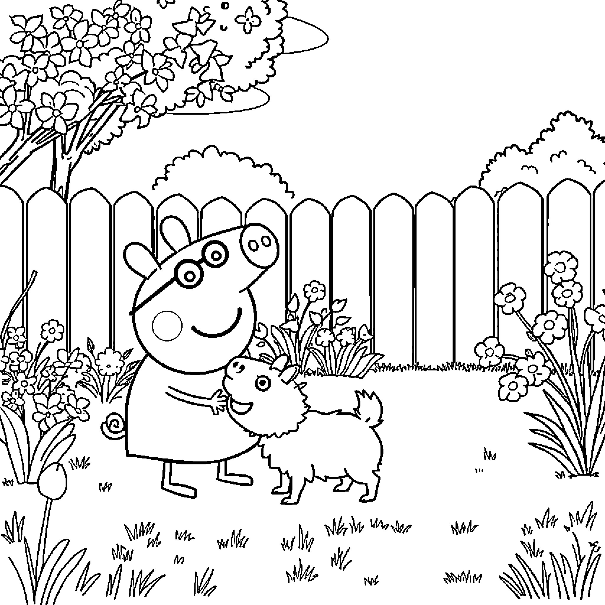 Best Peppa Pig Coloring Pages (Free Printable PDF)
