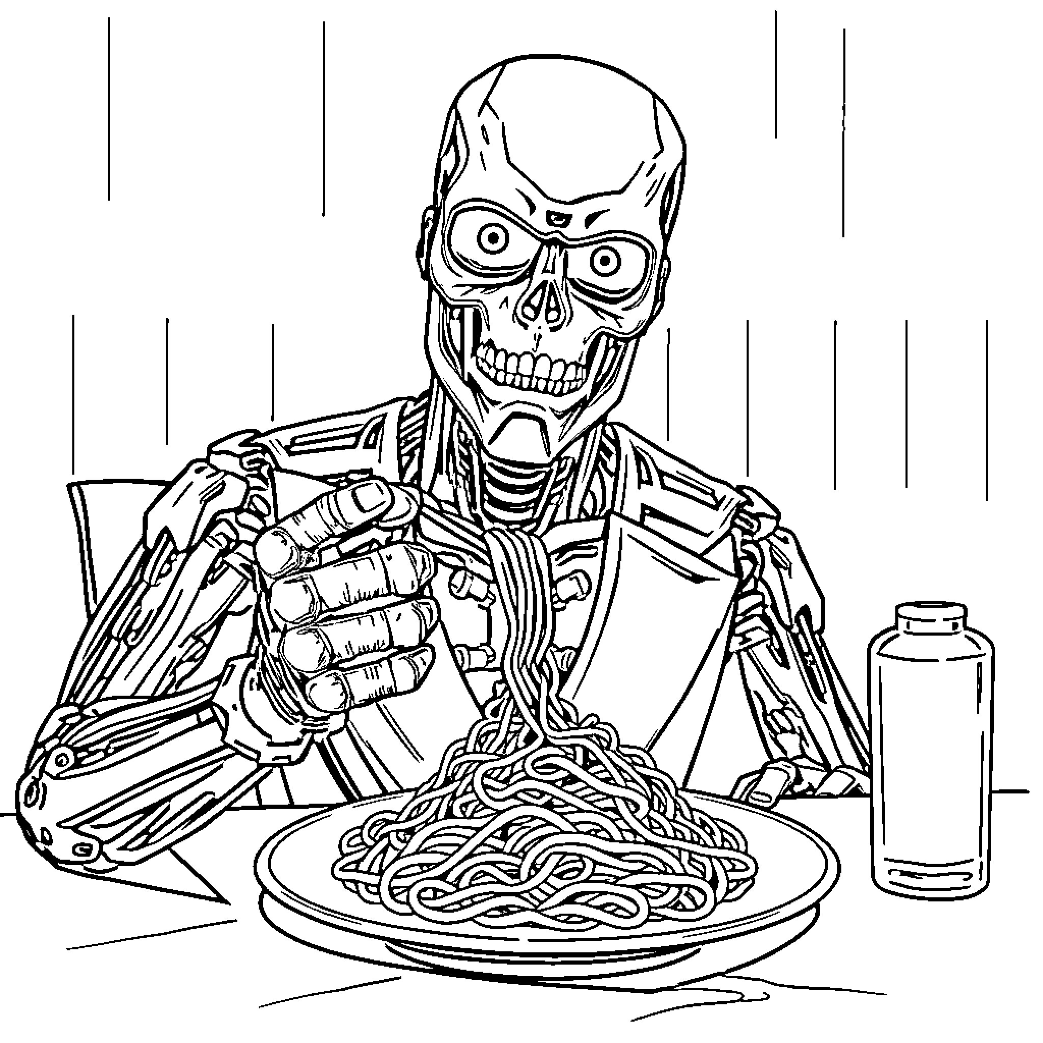 Best Terminator Coloring Pages (Free Printable PDF)