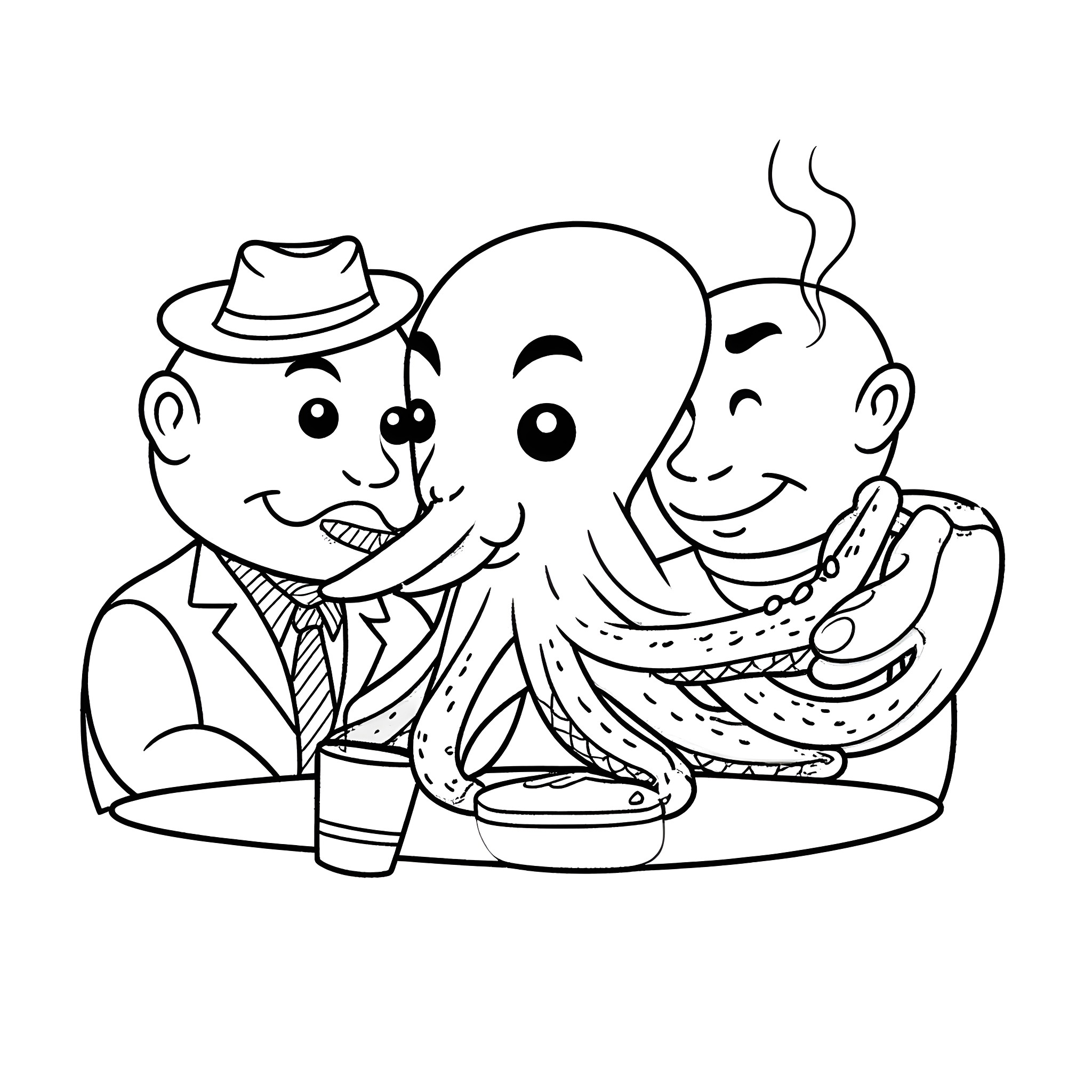 100 Best Octopus Coloring Pages (Free Printable PDFs)