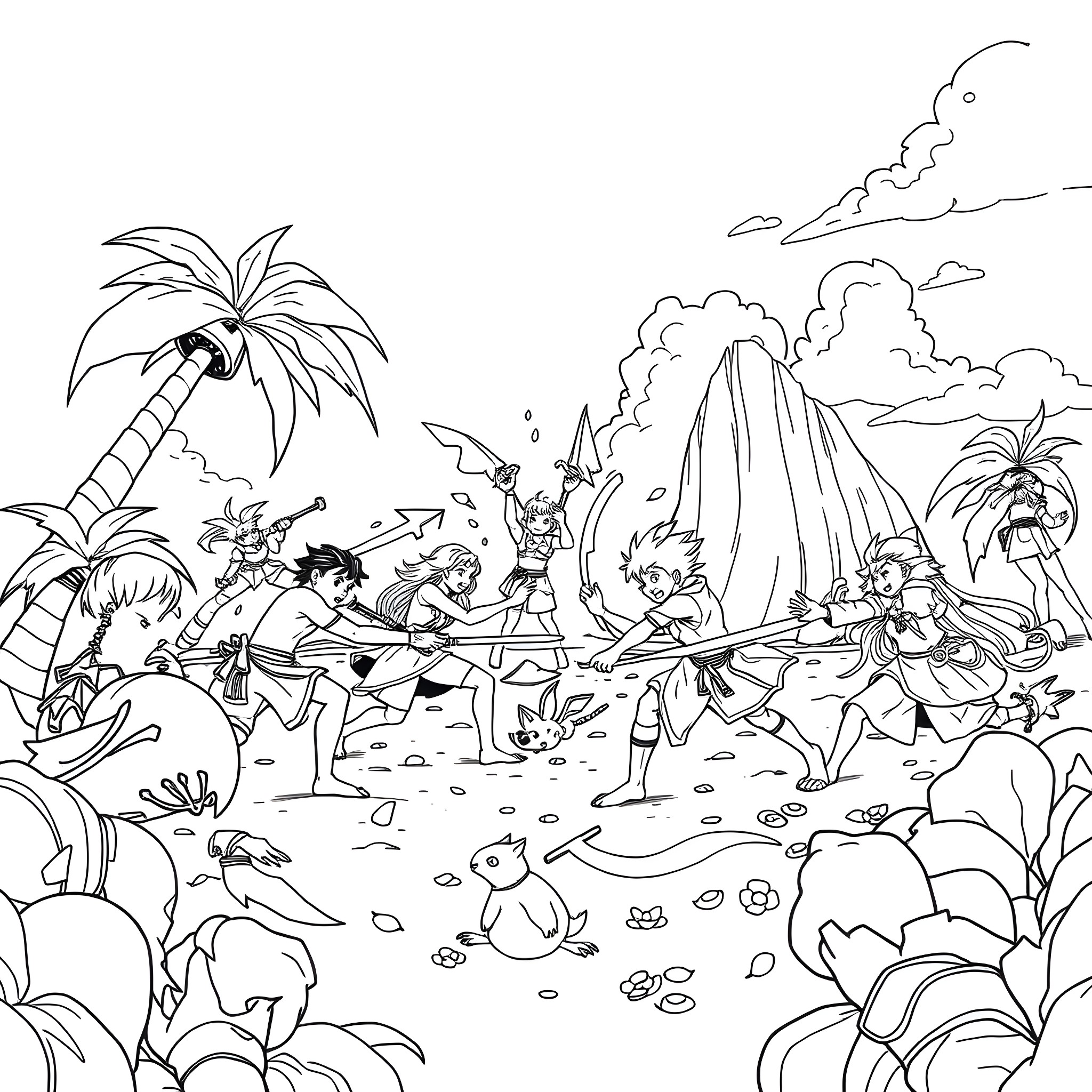 Best Battle Coloring Pages (Free Printable PDF)