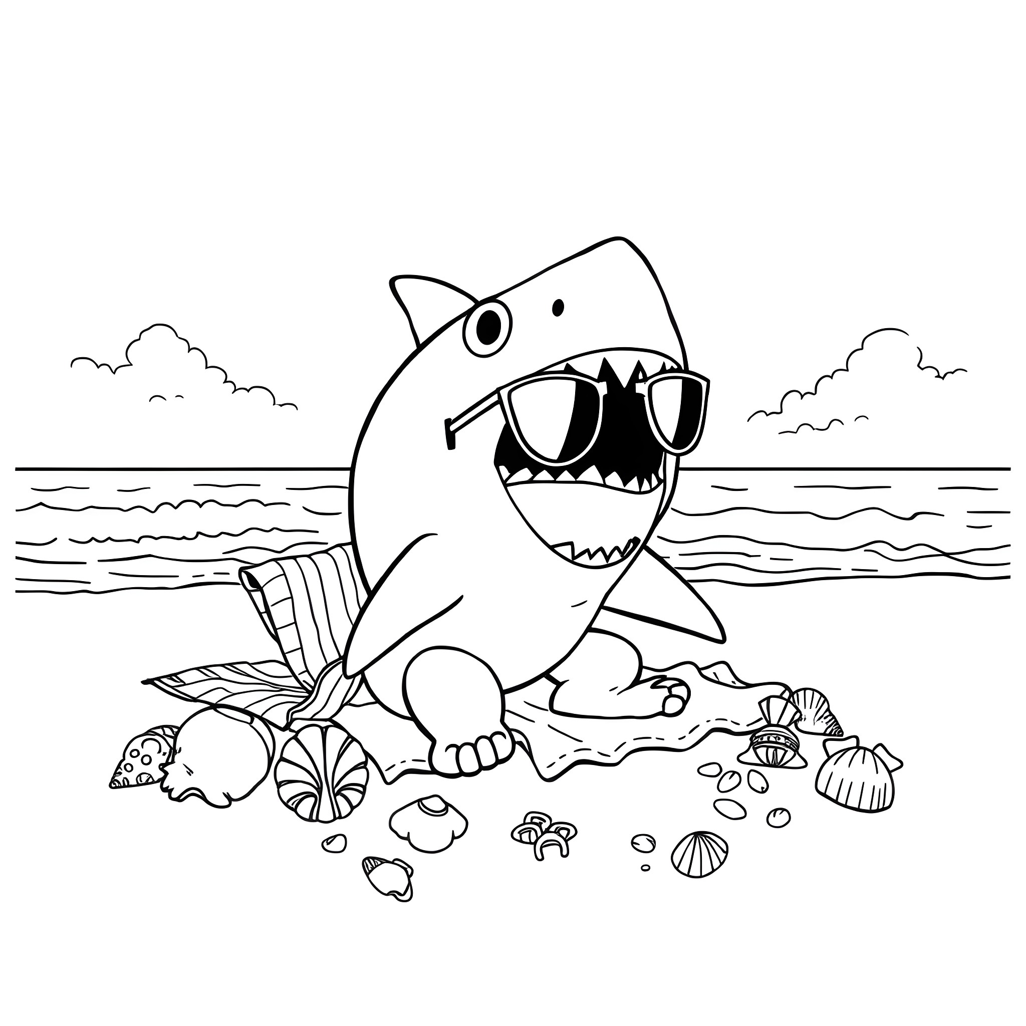 Best Jaws Coloring Pages (Free Printable PDF)