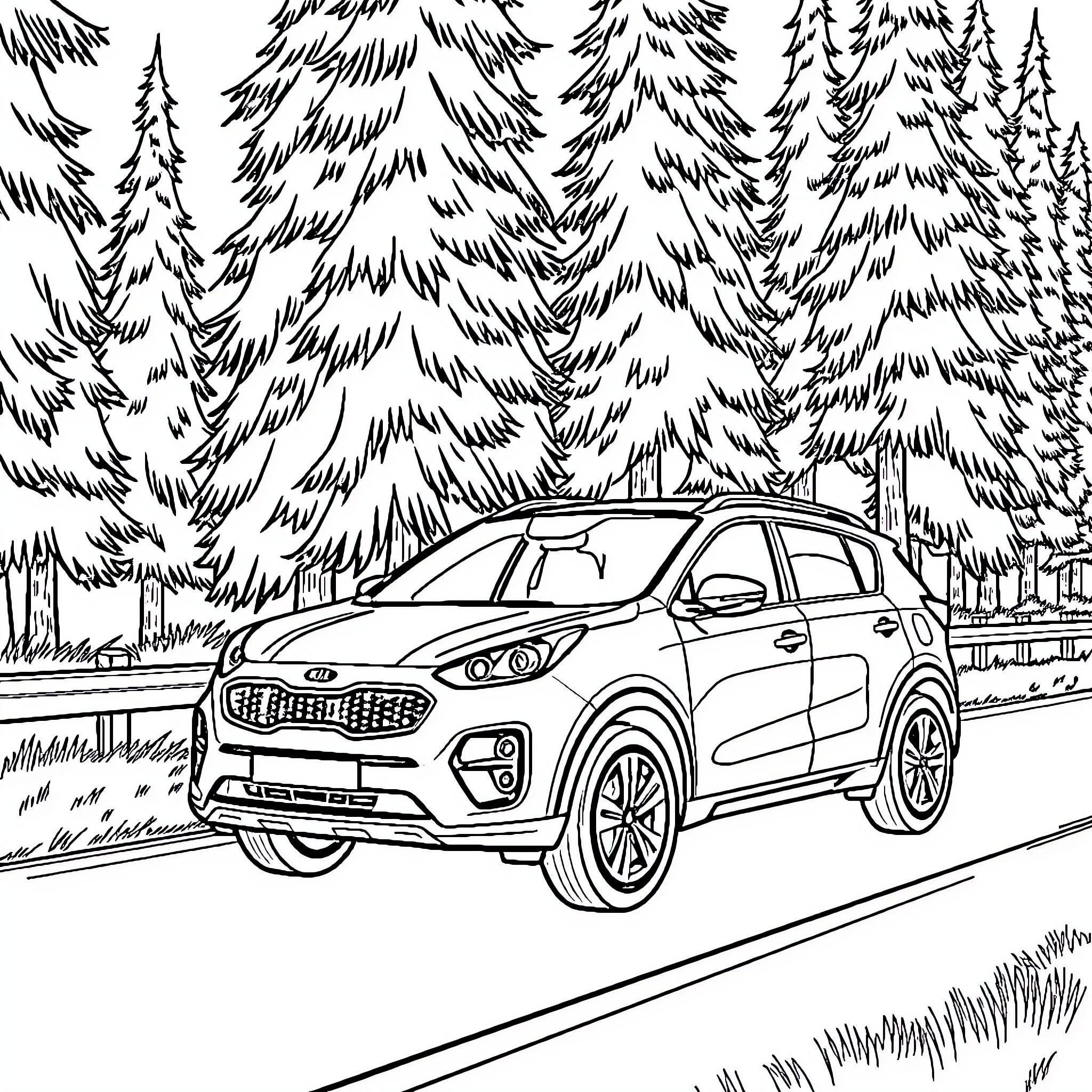 Best Kia Coloring Pages (Free Printable PDF)