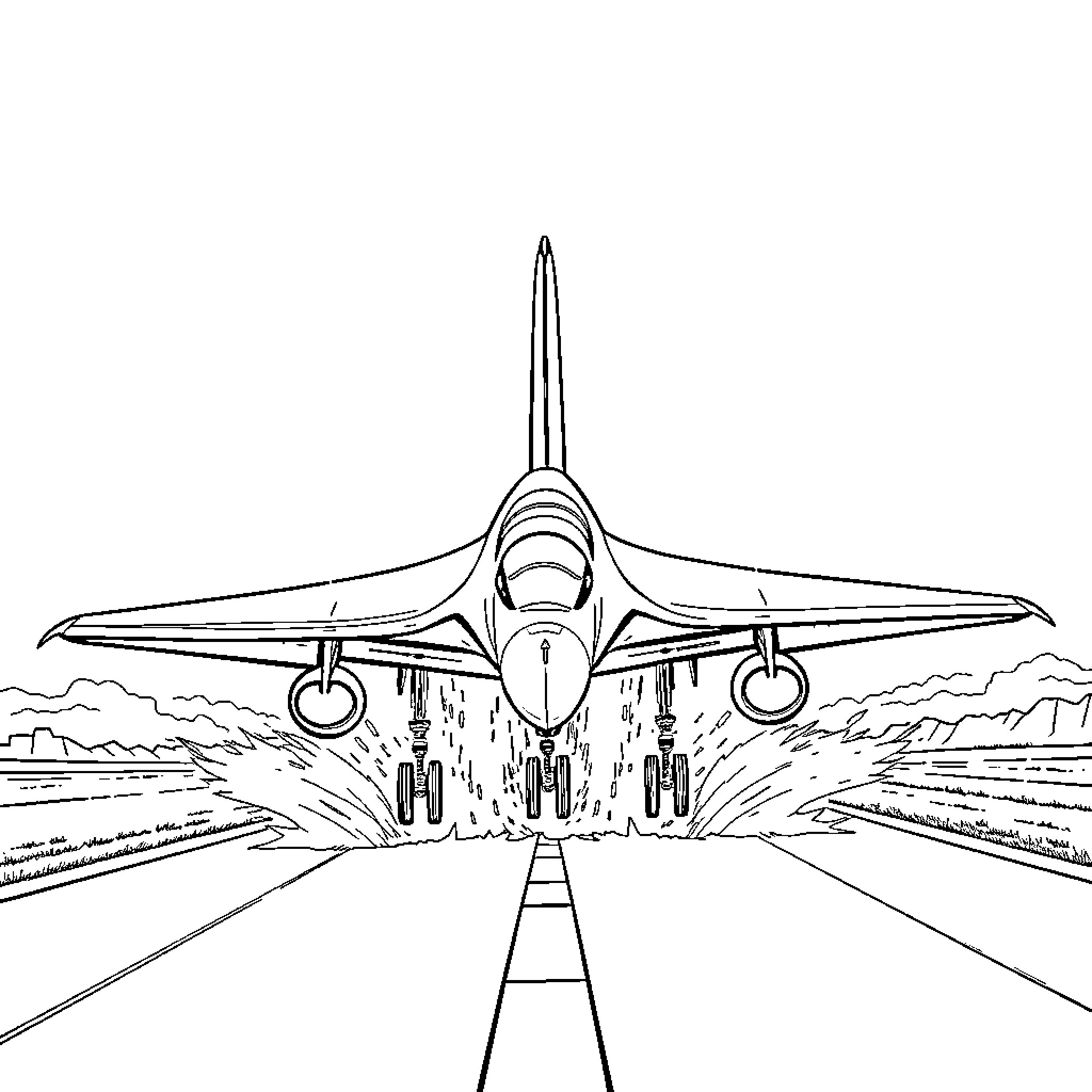 Best Boeing 747 Coloring Pages (Free Printable PDF)