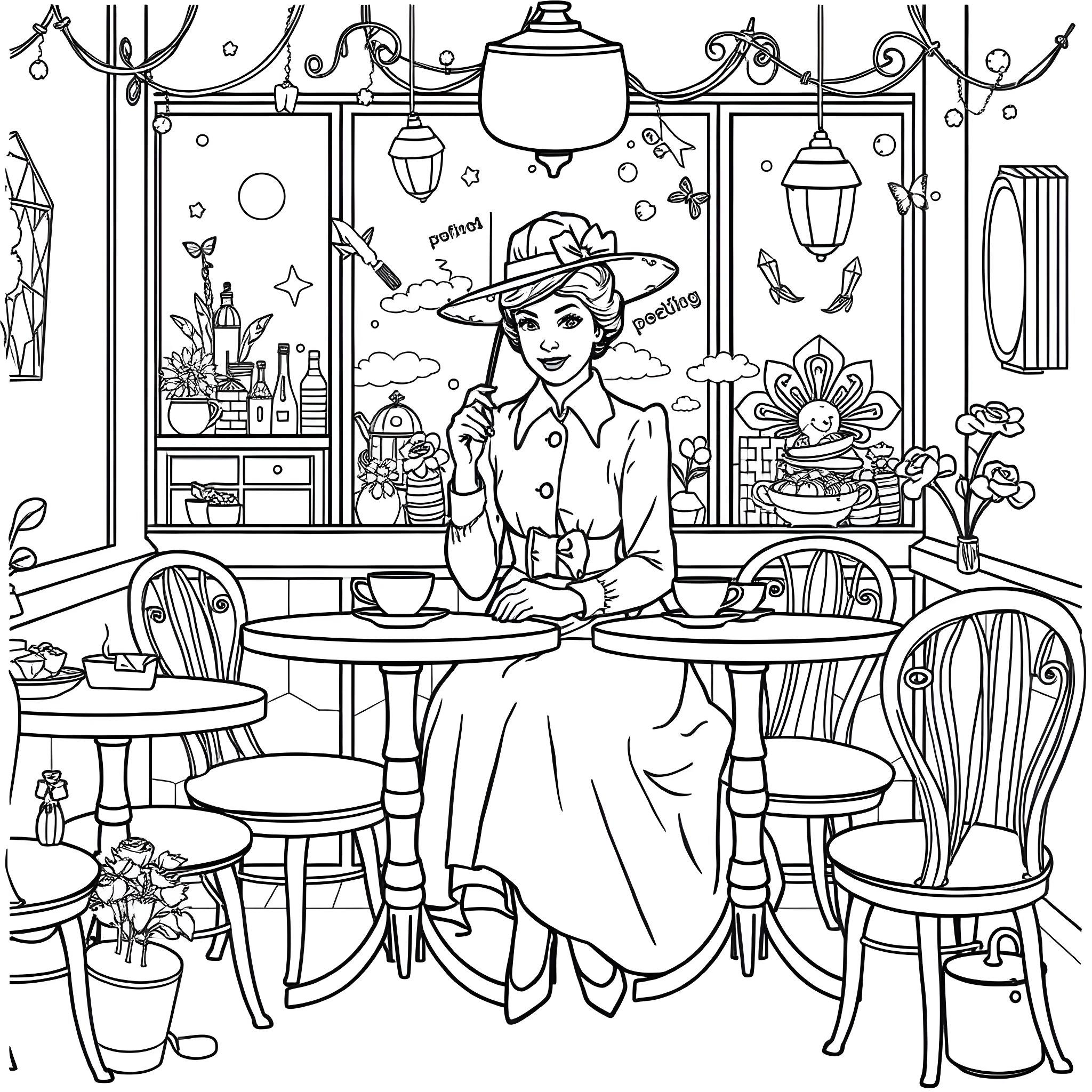 Best Mary Poppins Coloring Pages (Free Printable PDF)