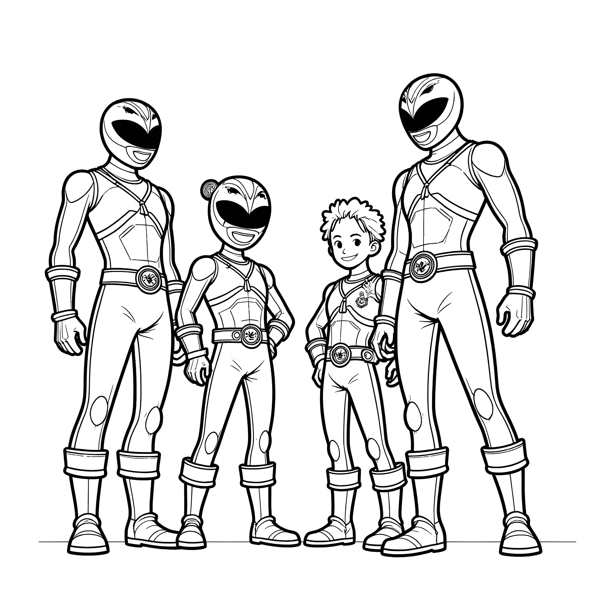 Best Power Ranger Coloring Pages (Free Printable PDF)