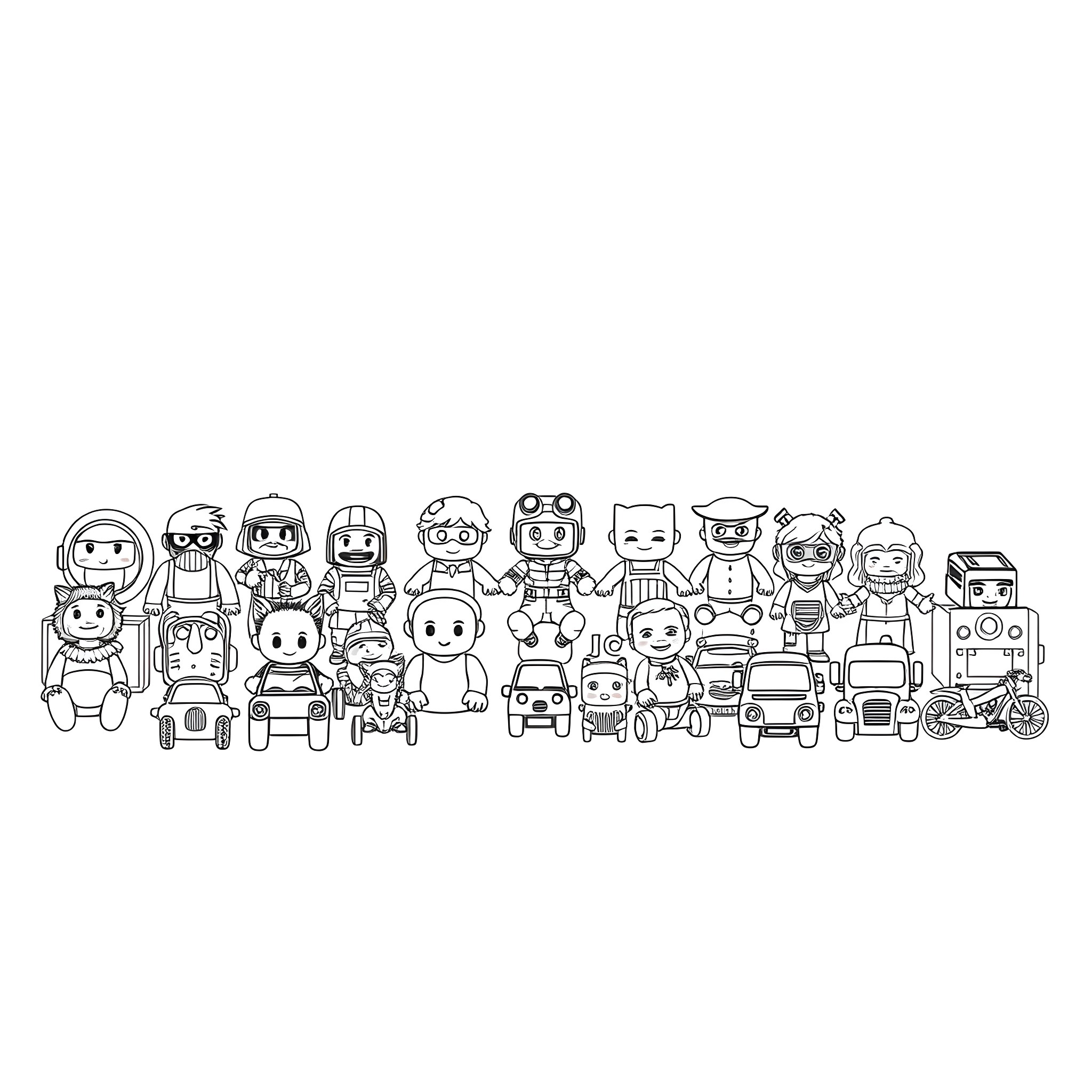 Best Toy Coloring Pages (Free Printable PDF)