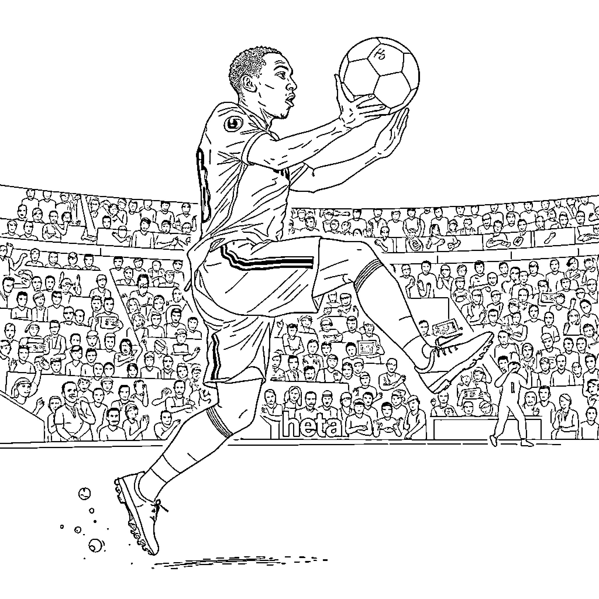 Best Mbappe Coloring Pages (Free Printable PDF)