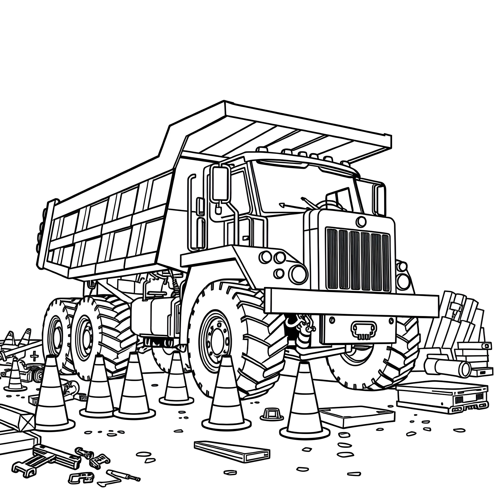 4 Best Grader Coloring Pages (Free Printable PDFs)