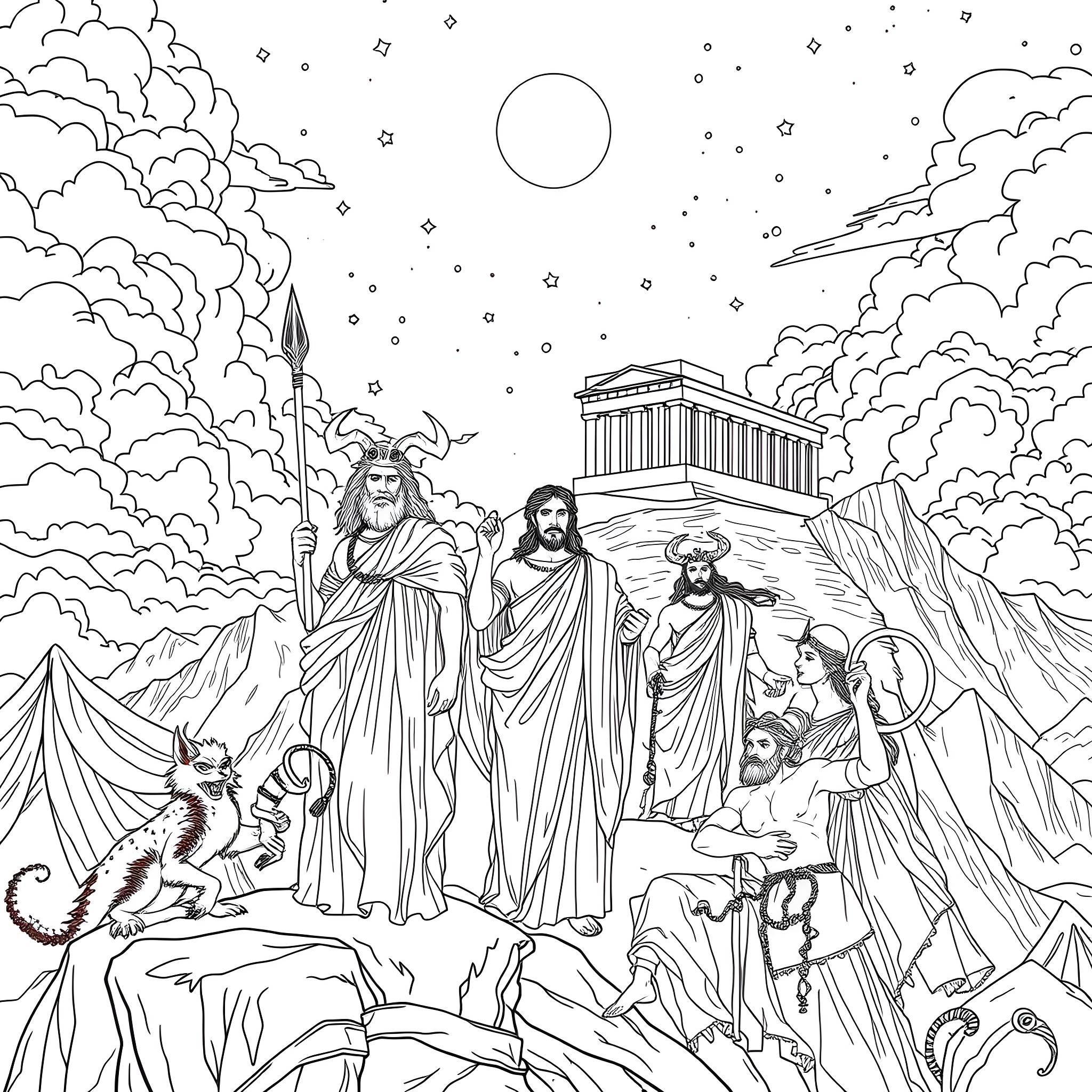 Best God Coloring Pages (Free Printable PDF)