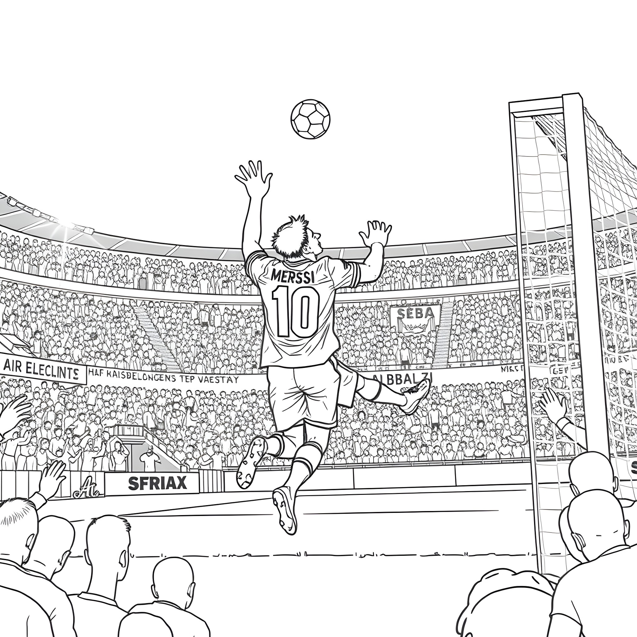 Best Lionel Messi Coloring Pages (Free Printable PDF)