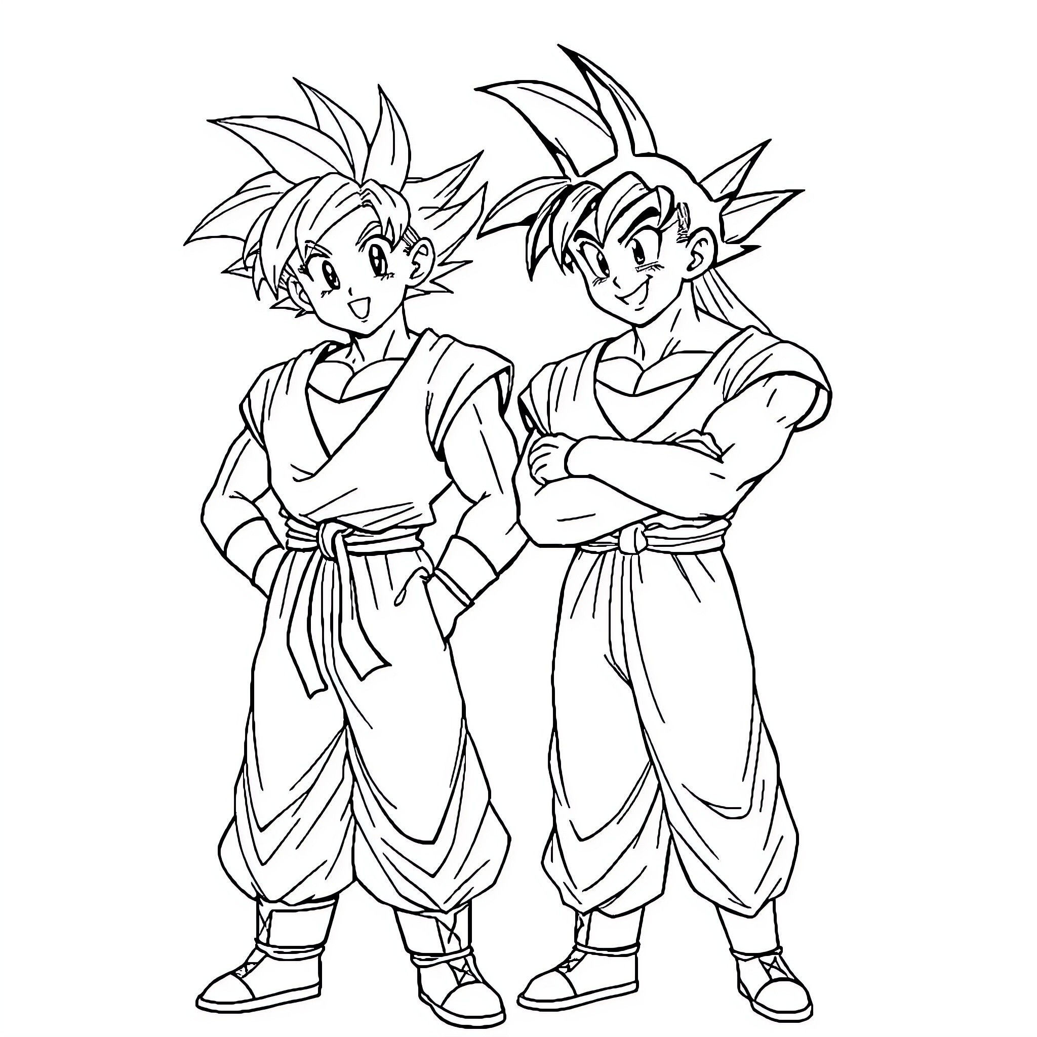 Best Goku Coloring Pages (Free Printable PDF)