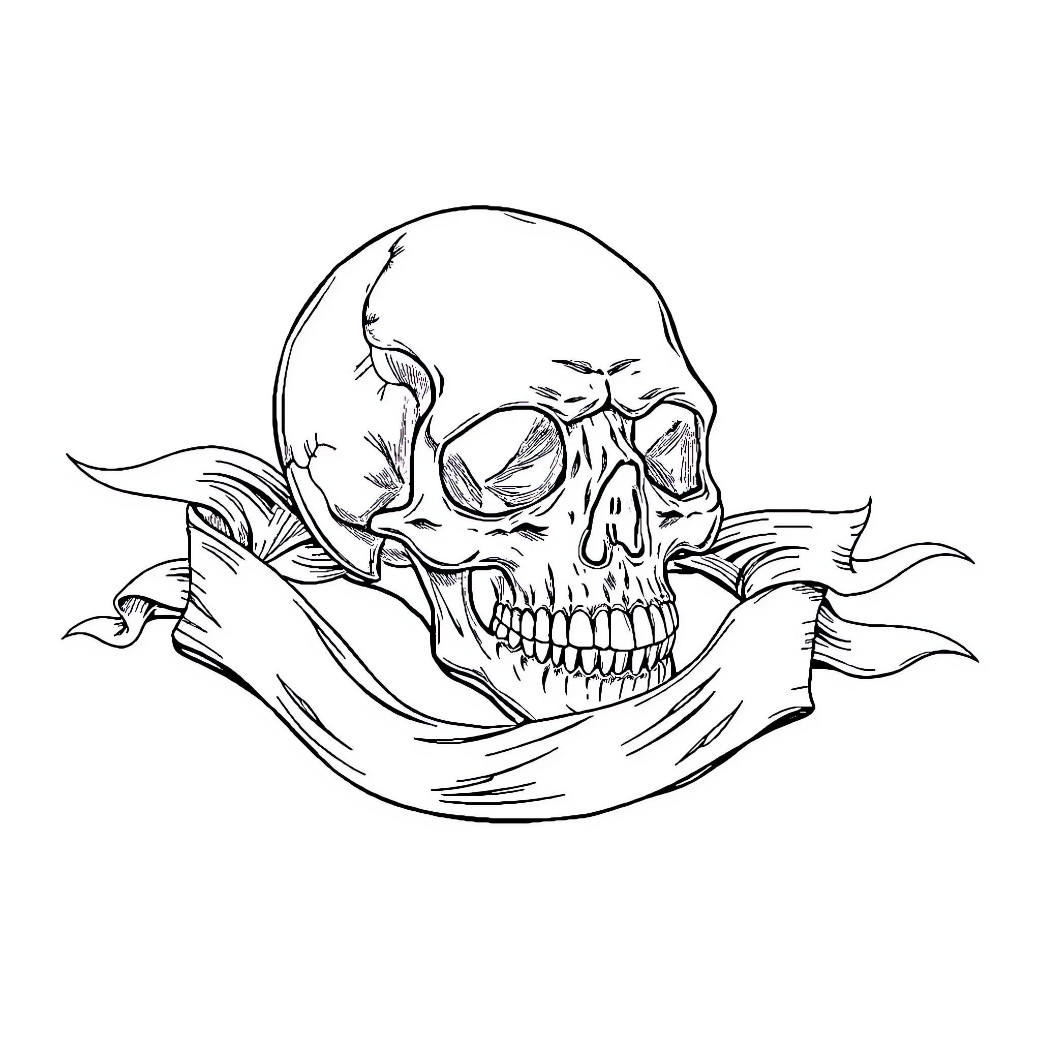 Best Skull Coloring Pages (Free Printable PDF)