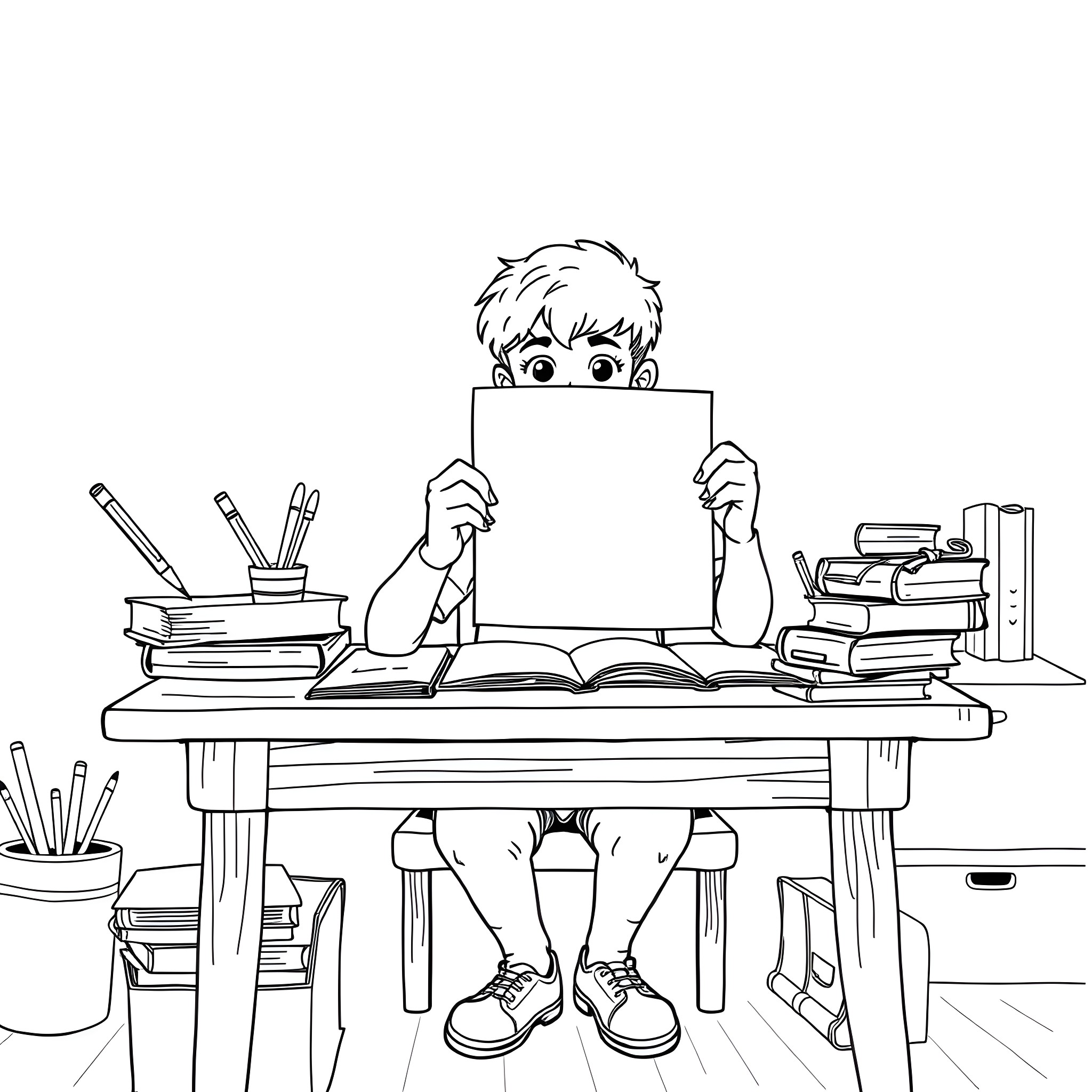 13 Best Student Coloring Pages (Free Printable PDFs)