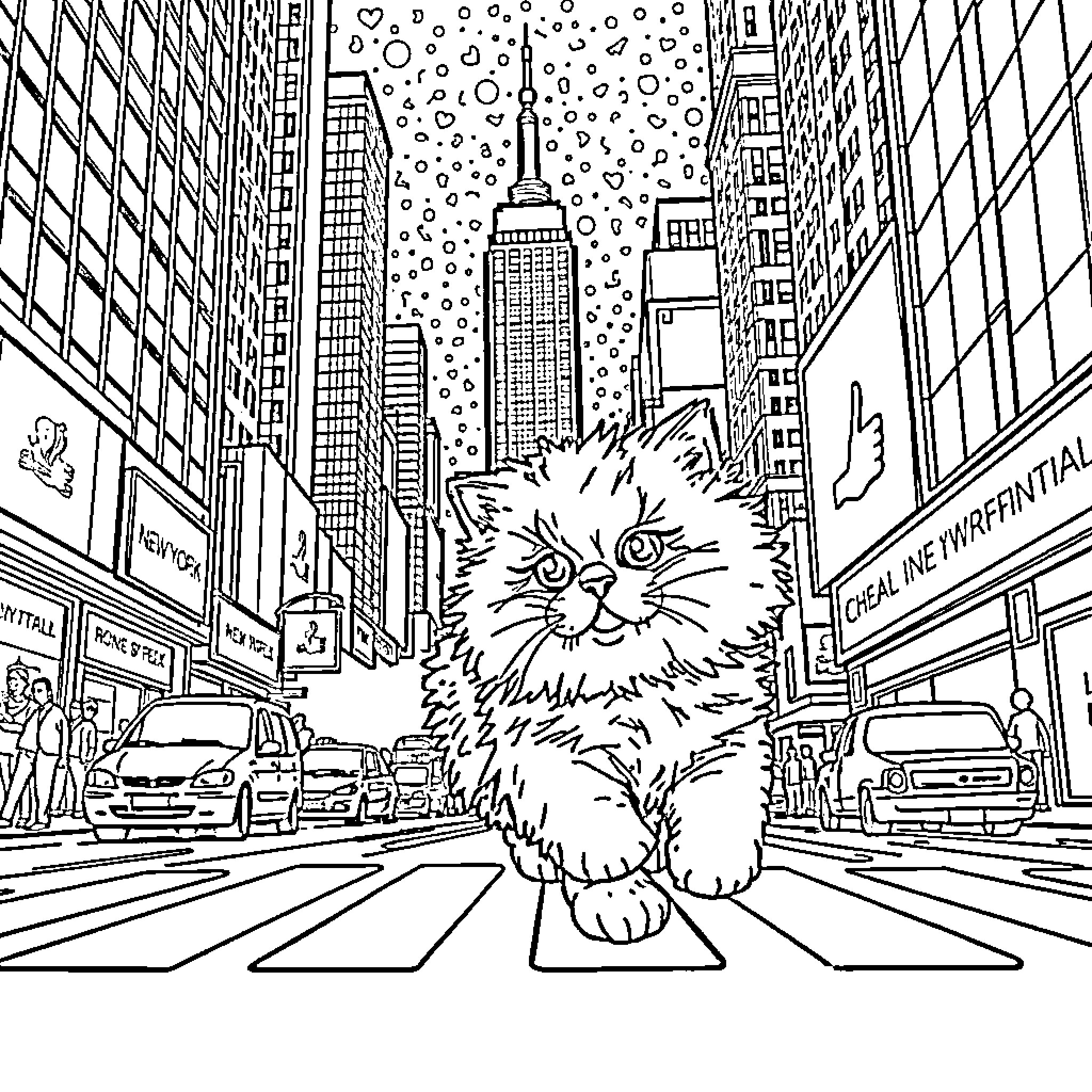 Best Scottish Fold Coloring Pages (Free Printable PDF)