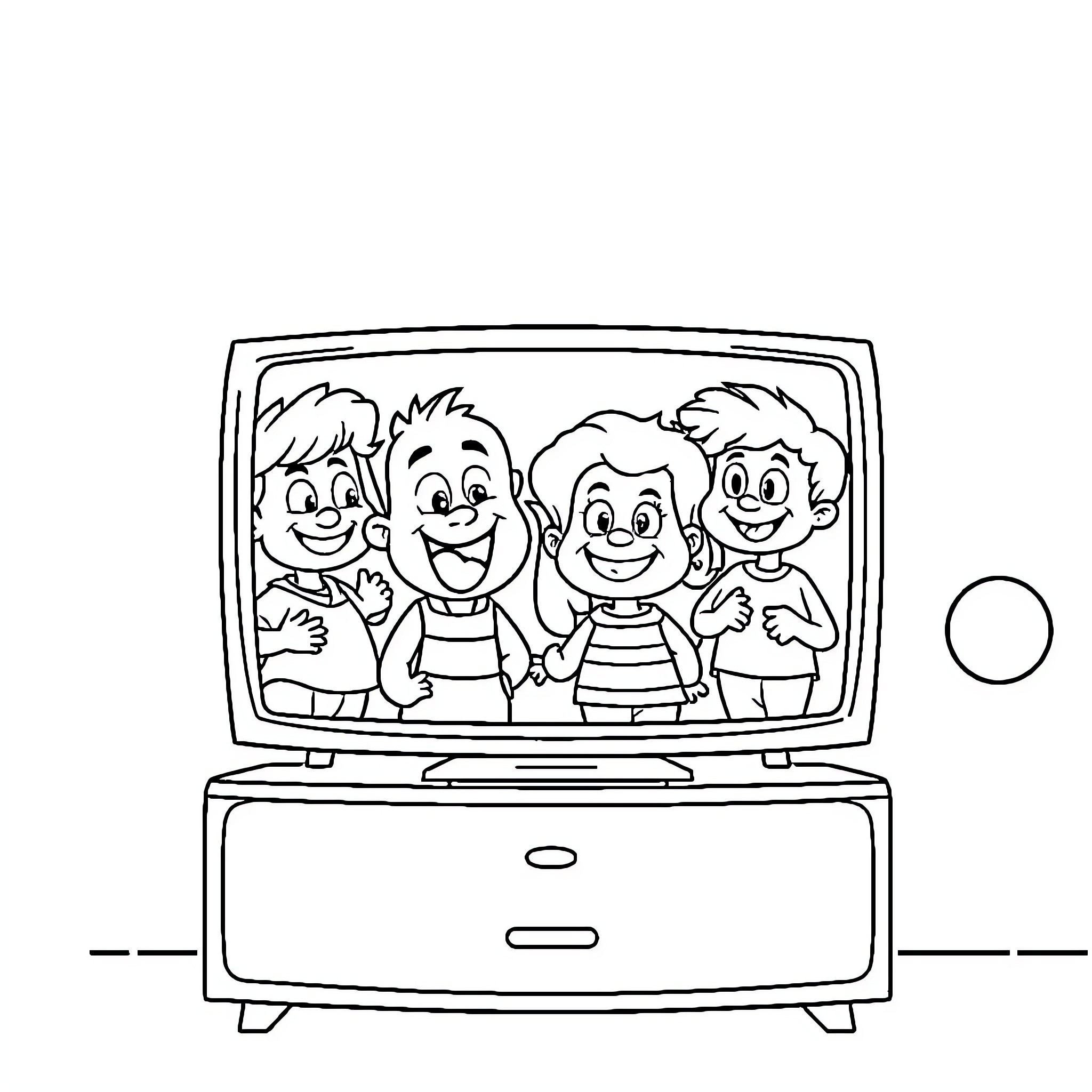 Best Cartoon Coloring Pages (Free Printable PDF)