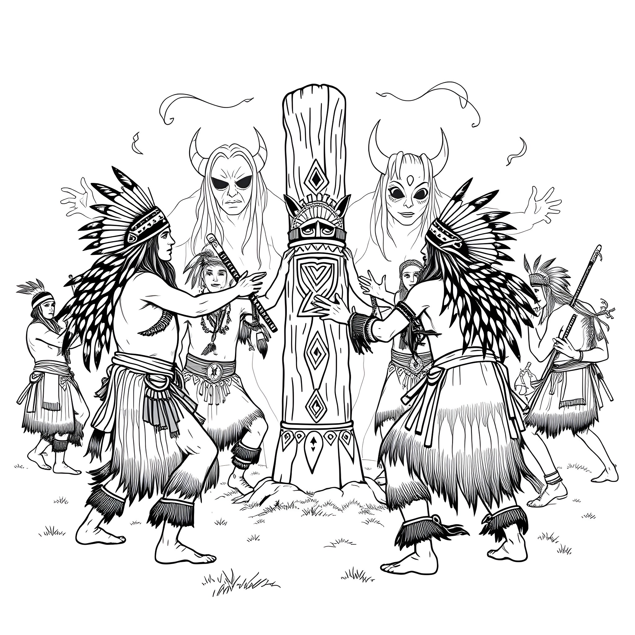 20 Best Cherokee Warrior Coloring Pages (Free Printable PDFs)