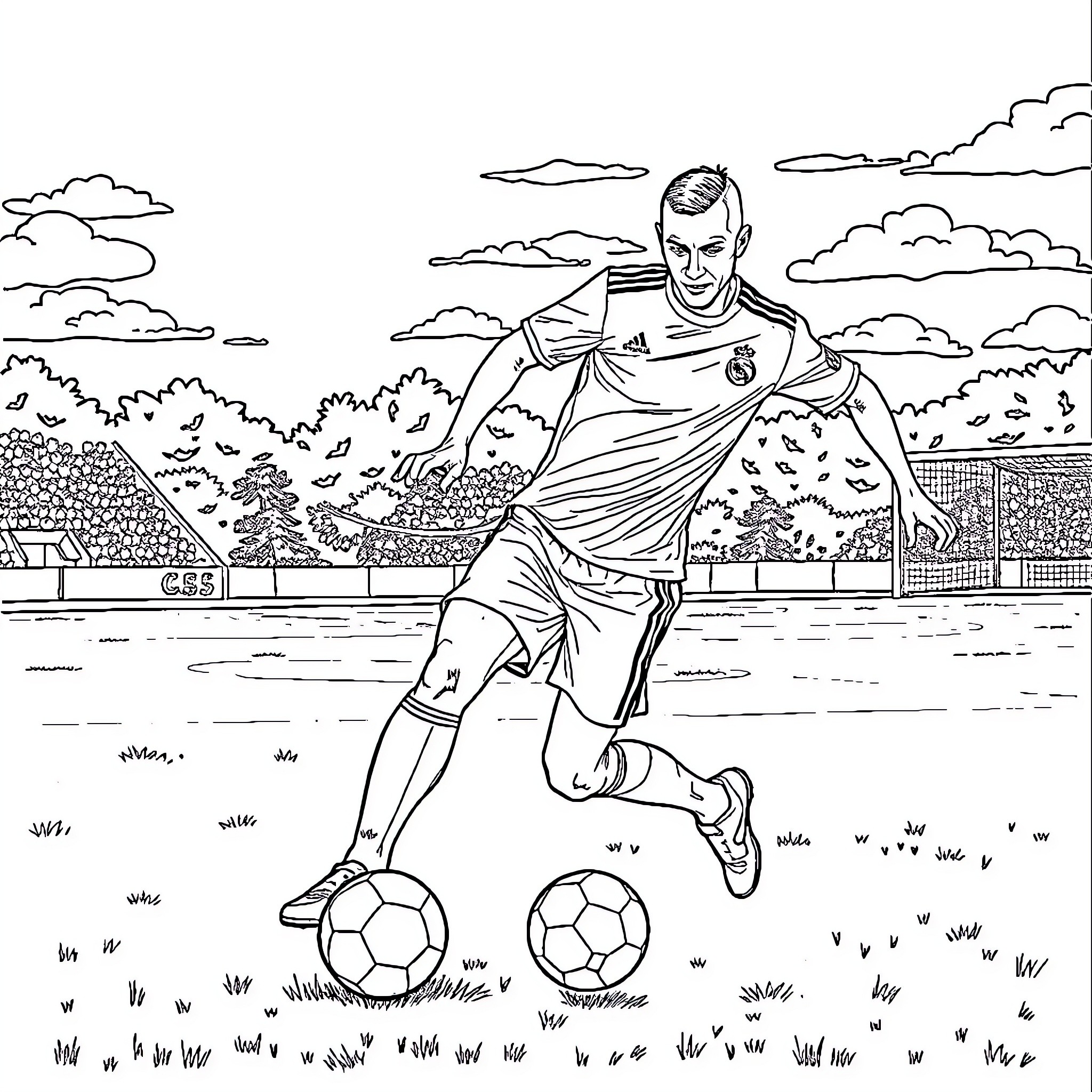 Best Zidane Coloring Pages (Free Printable PDF)