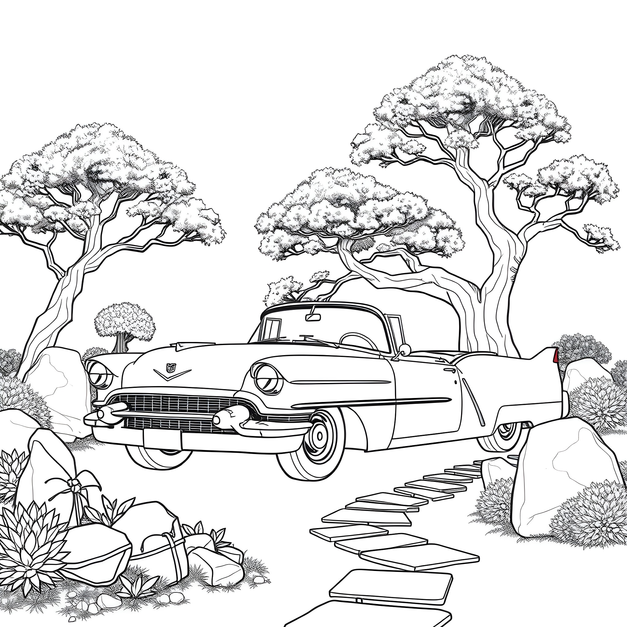 Best Cadillac Coloring Pages (Free Printable PDF)