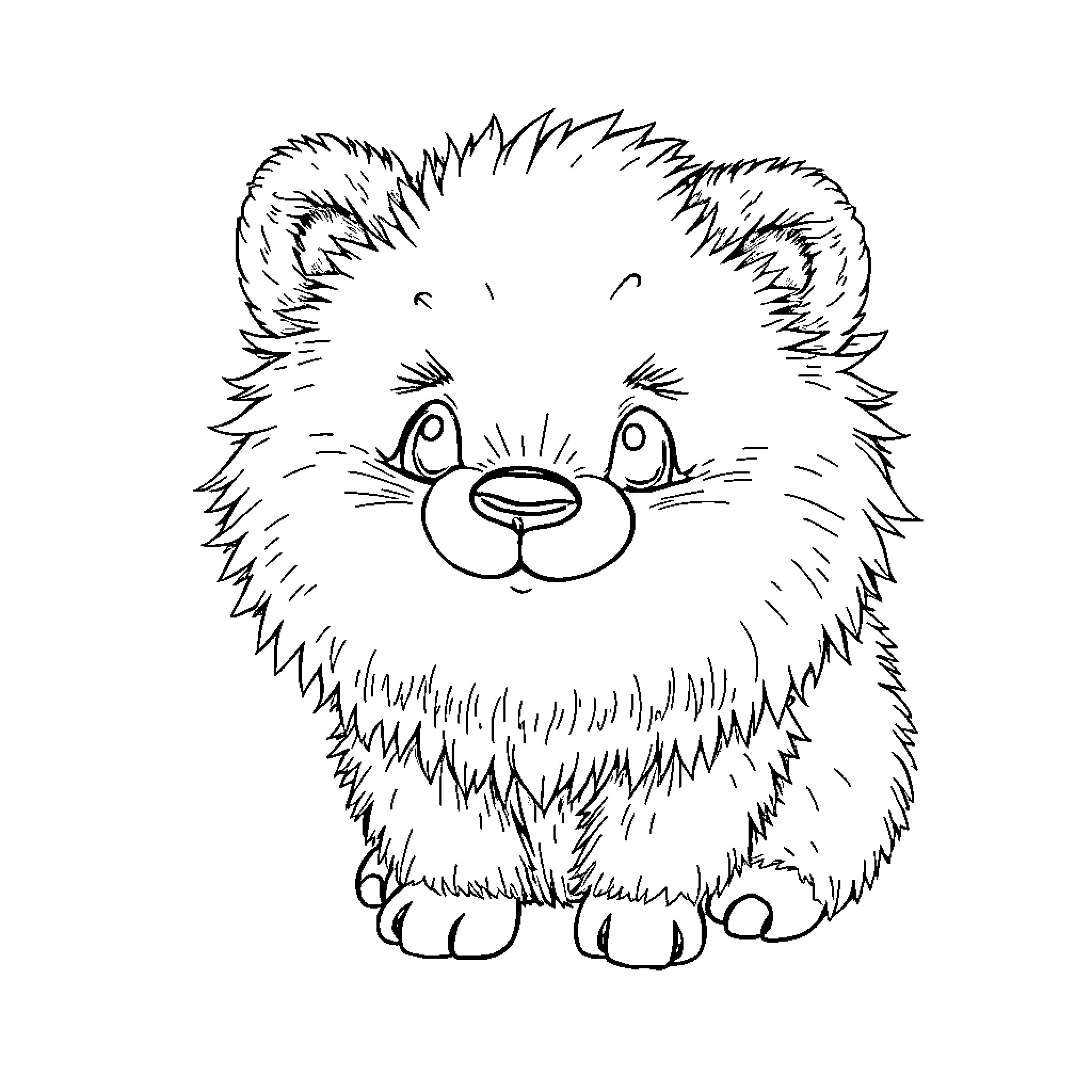 Best Furry Coloring Pages (Free Printable PDF)