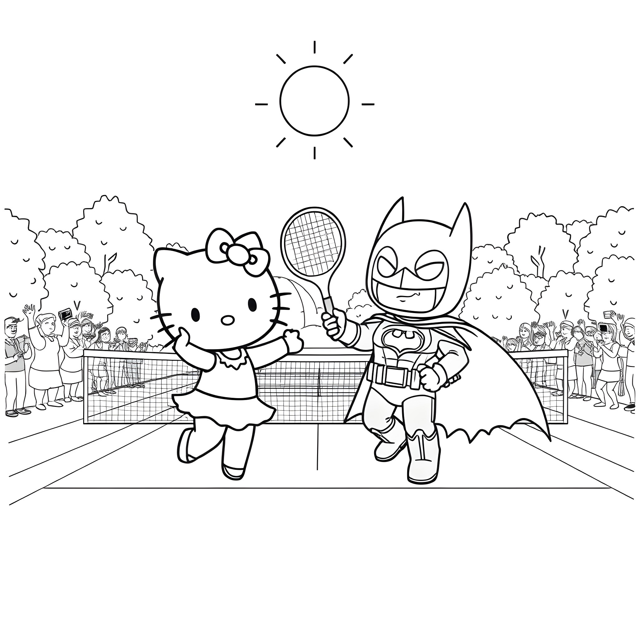 455 Best Hello Kitty Coloring Pages (Free Printable PDFs)