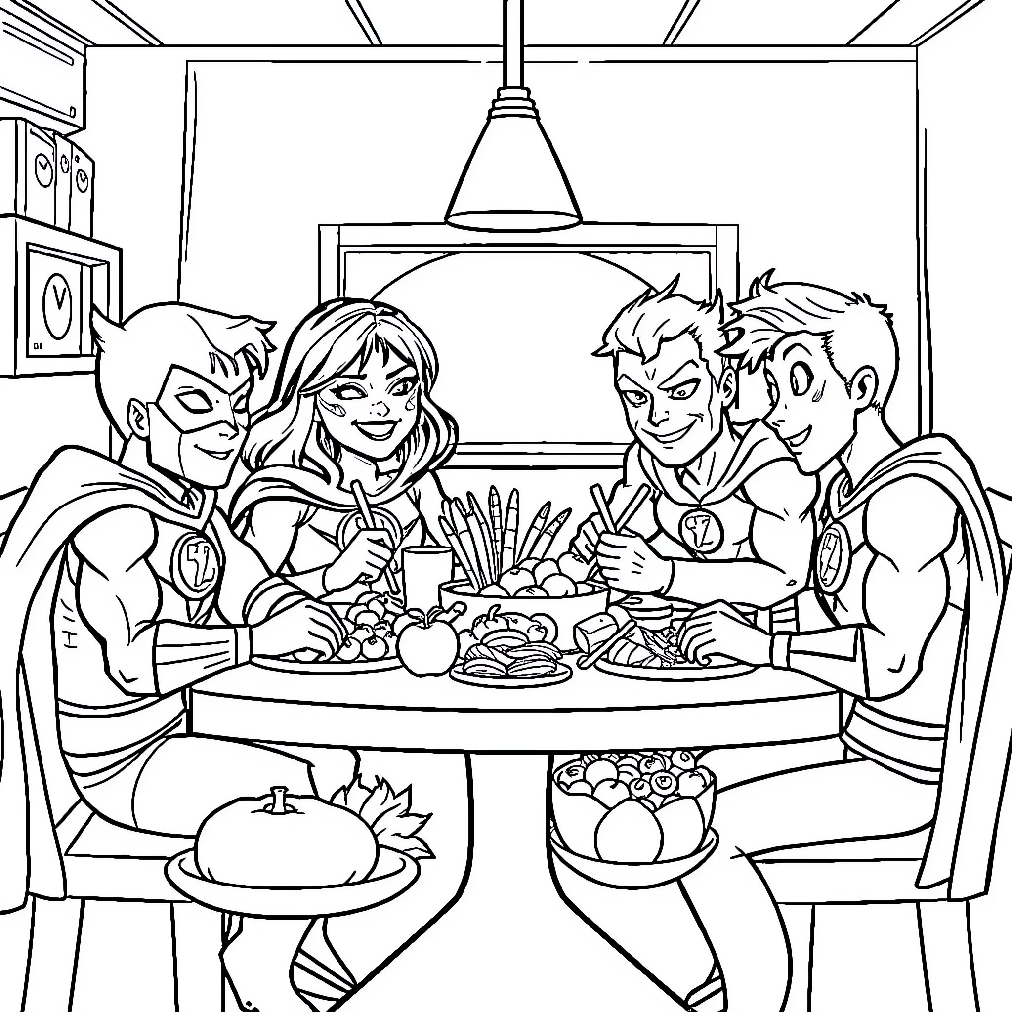 Best Superhero Coloring Pages (Free Printable PDF)