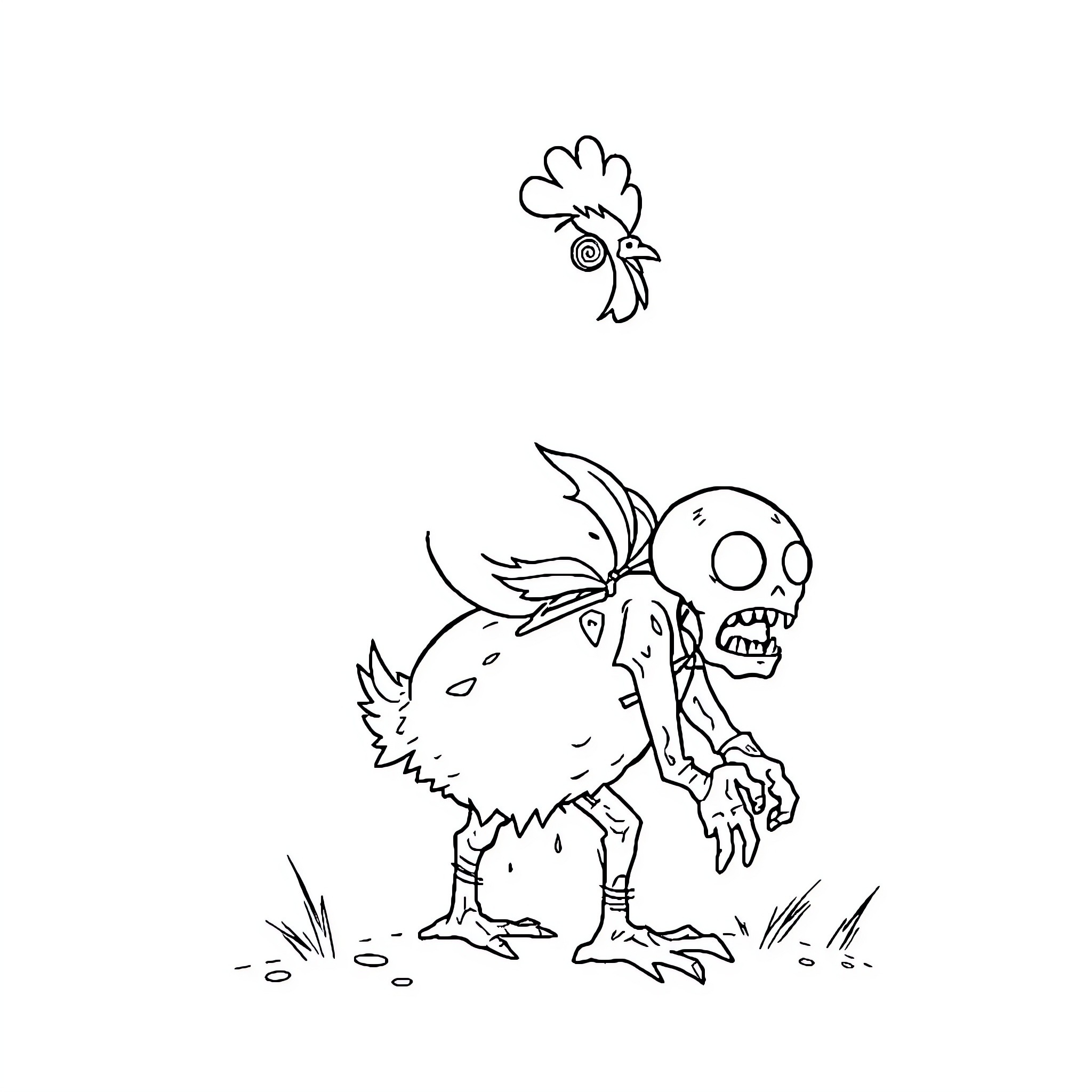 Best Chicken Jockey Coloring Pages (Free Printable PDF)