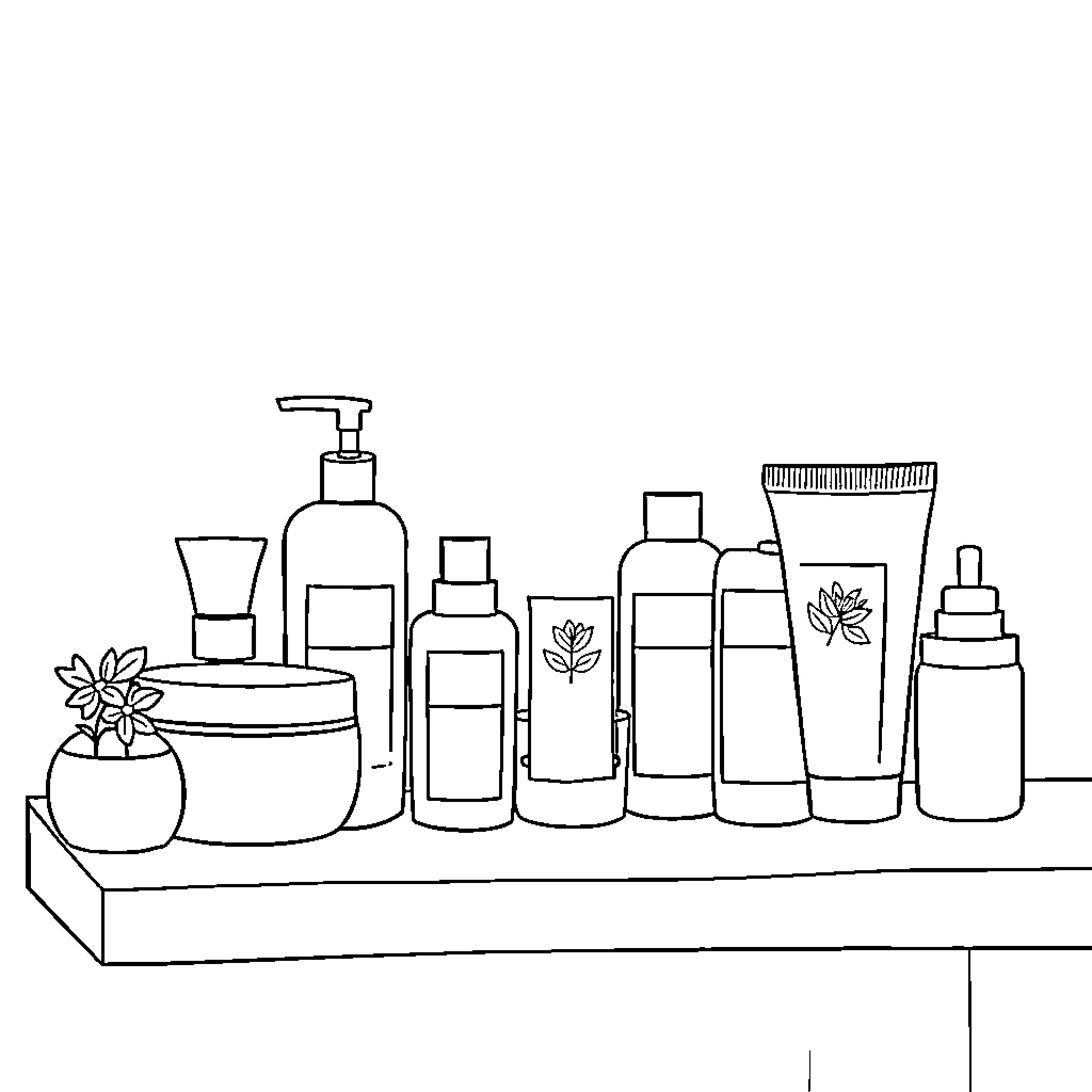 Best Skincare Coloring Pages Free Printable PDF 