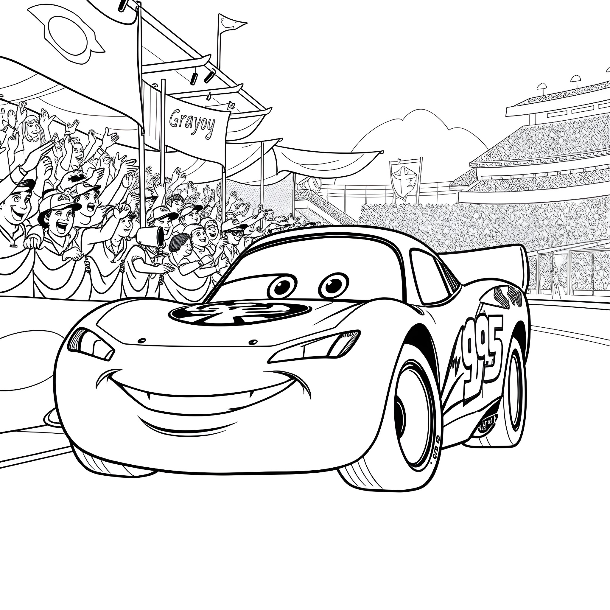 Best Car Coloring Pages (Free Printable PDF)
