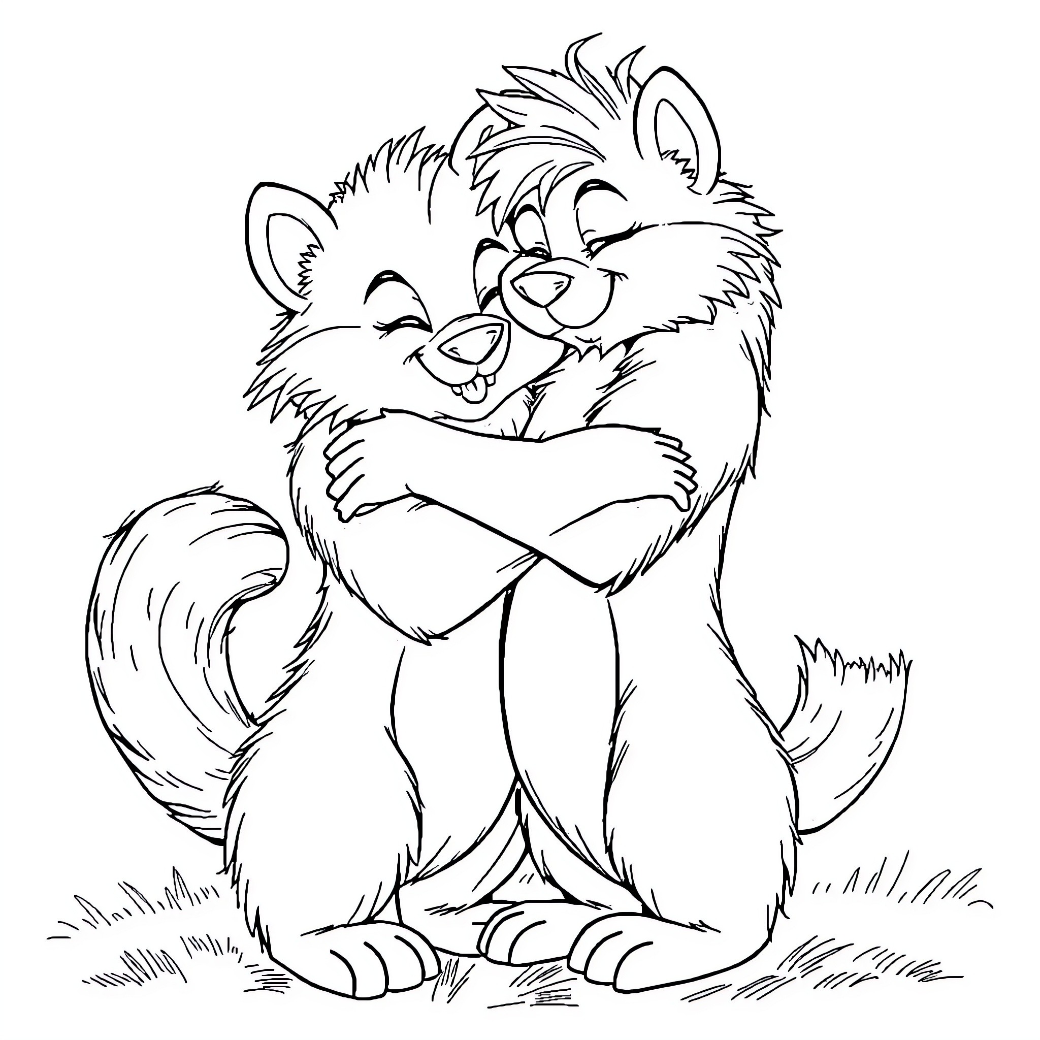 Best Furry Coloring Pages (Free Printable PDF)