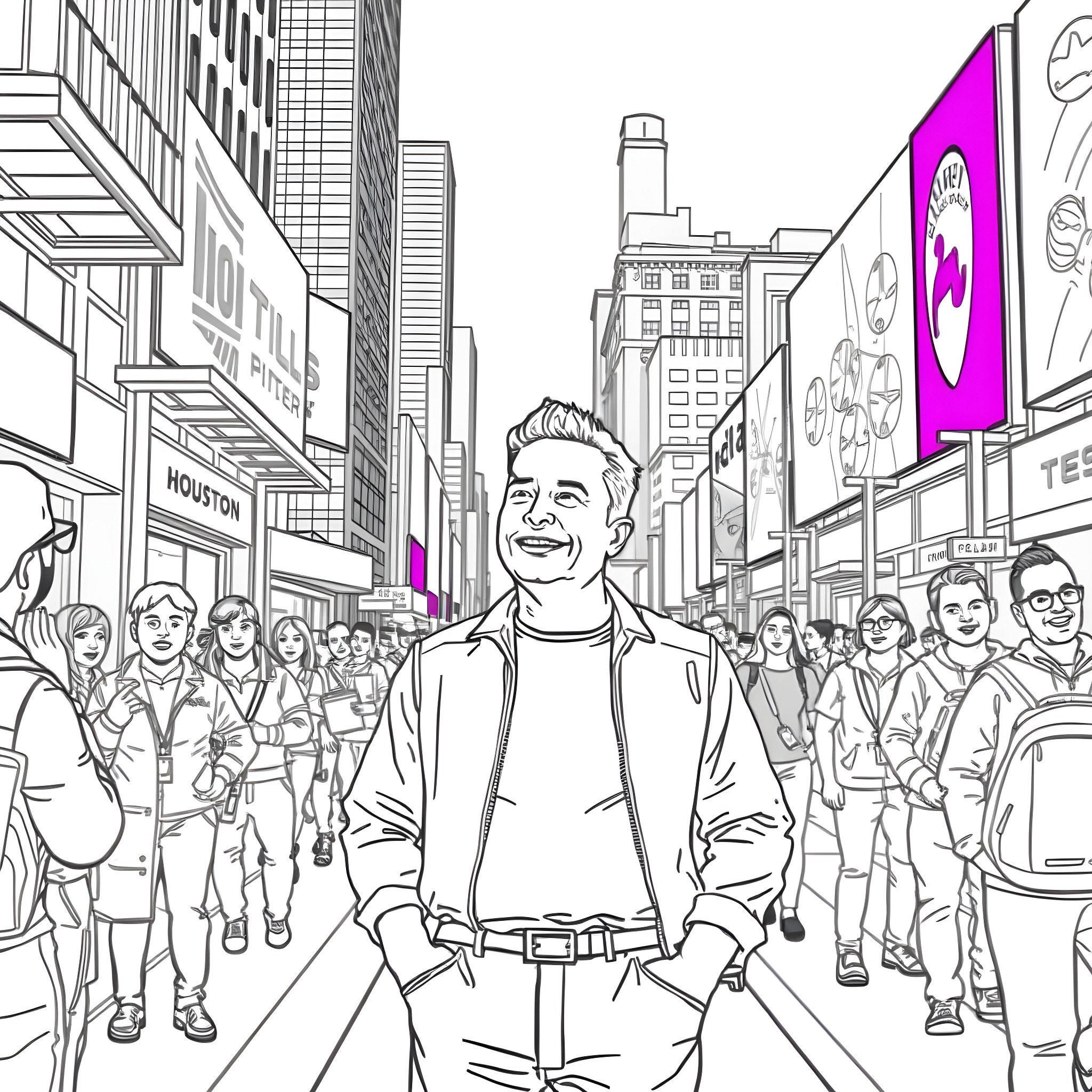 Best Elon Musk Coloring Pages (Free Printable PDF)