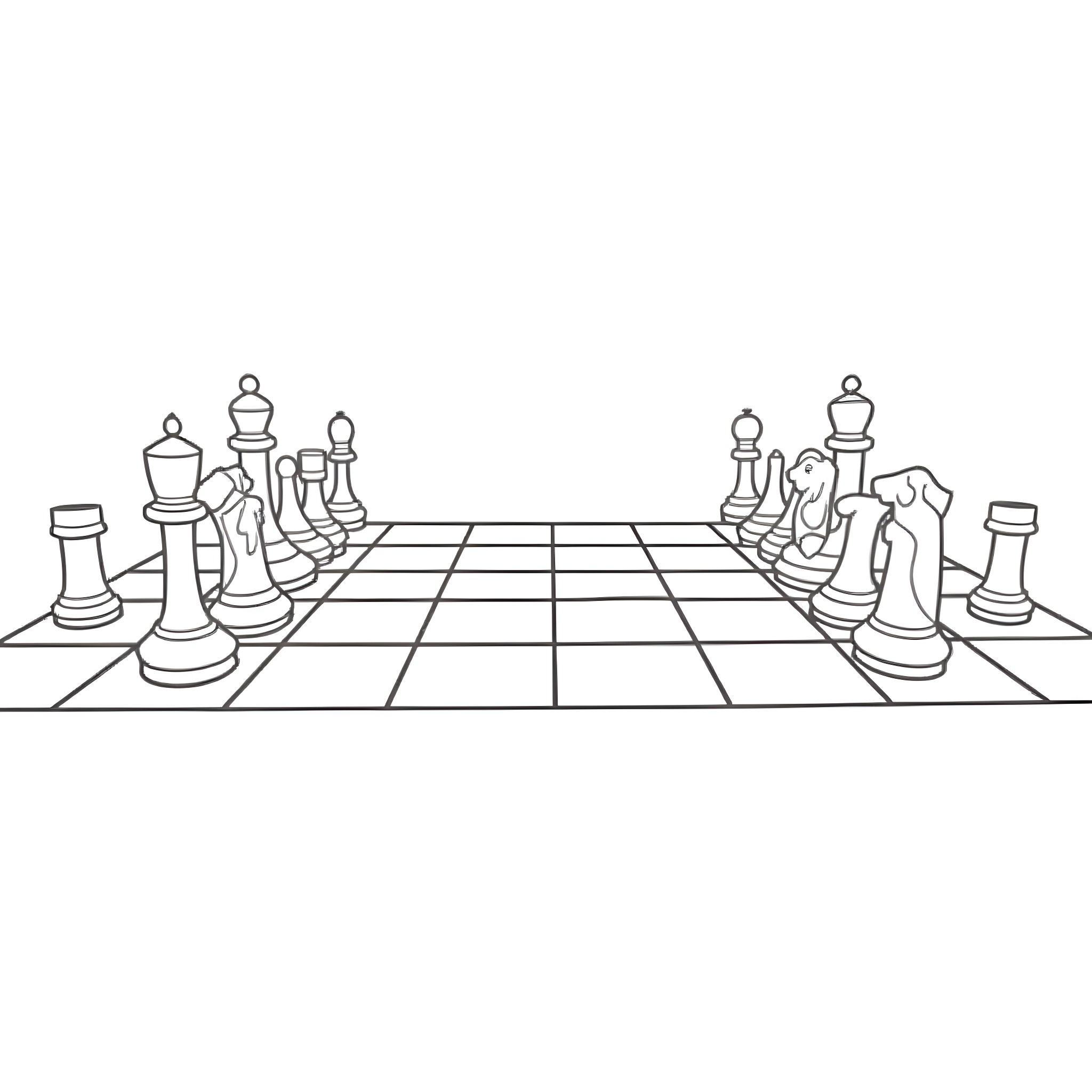 Best Chess Coloring Pages (Free Printable PDF)