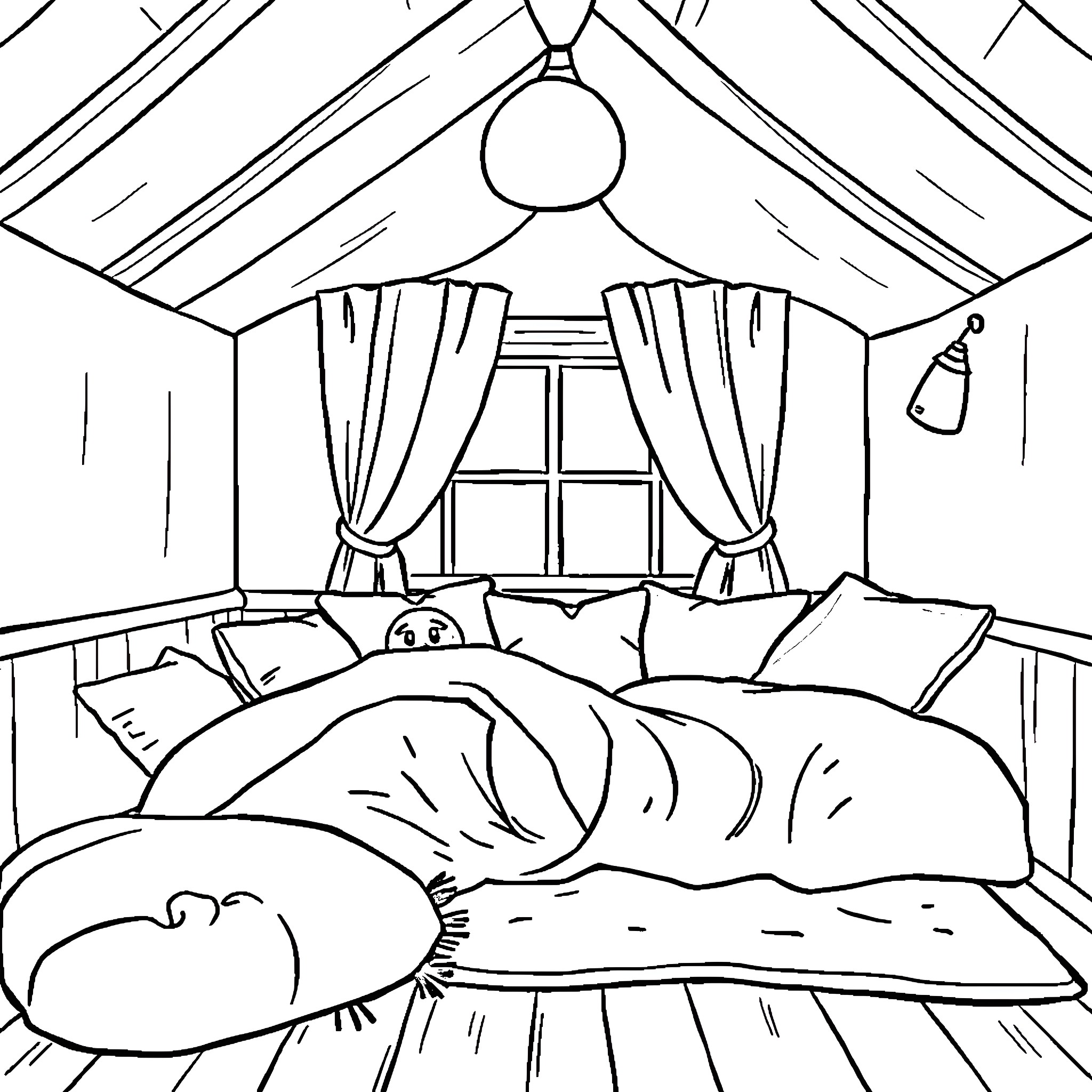 Best Room Coloring Pages (Free Printable PDF)