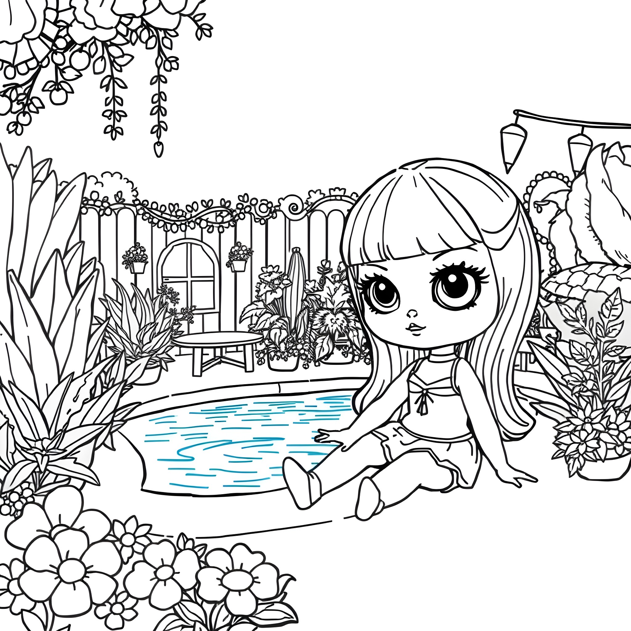 Best Doll Coloring Pages (Free Printable PDF)