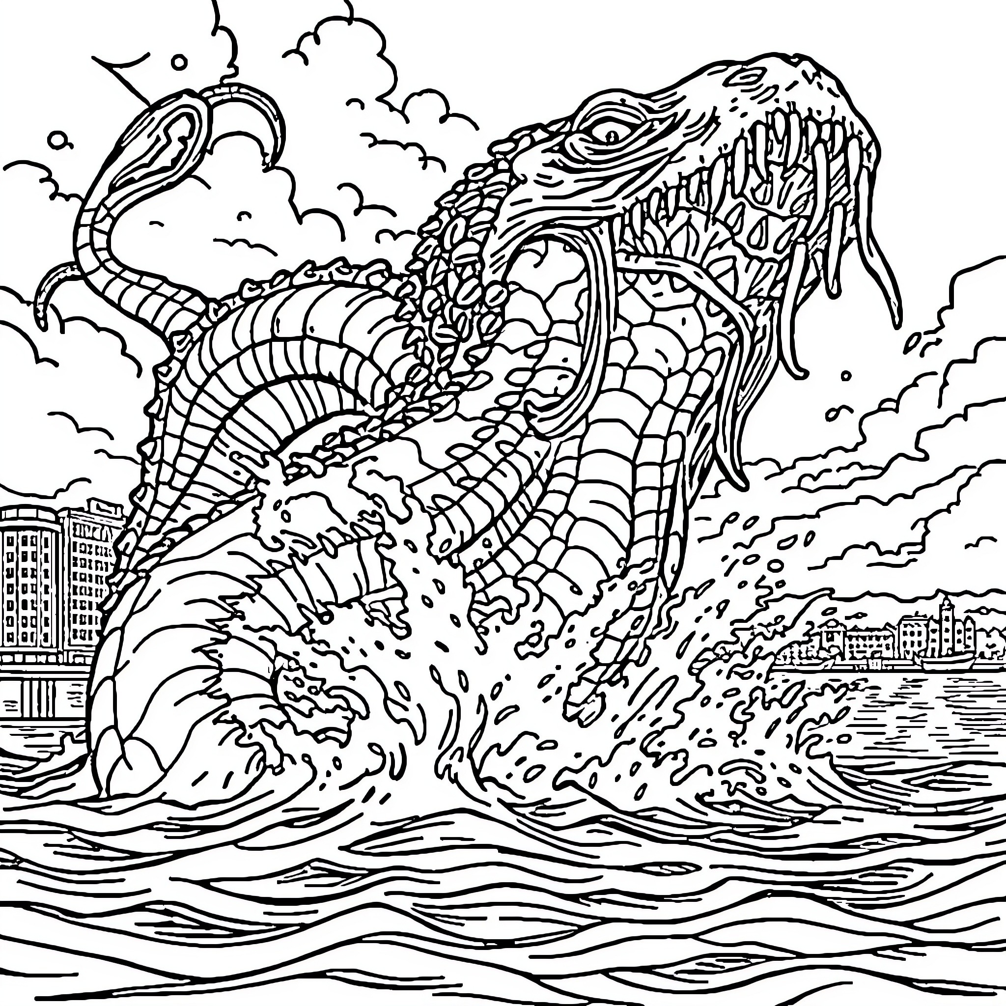 Best Kraken Coloring Pages (Free Printable PDF)