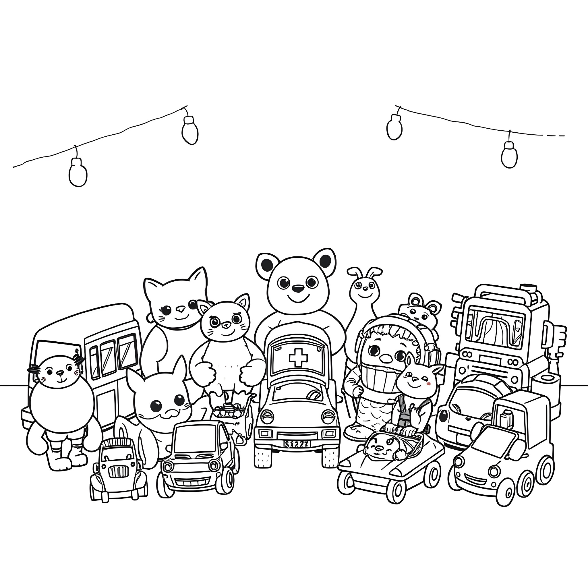 Best Toy Coloring Pages (Free Printable PDF)