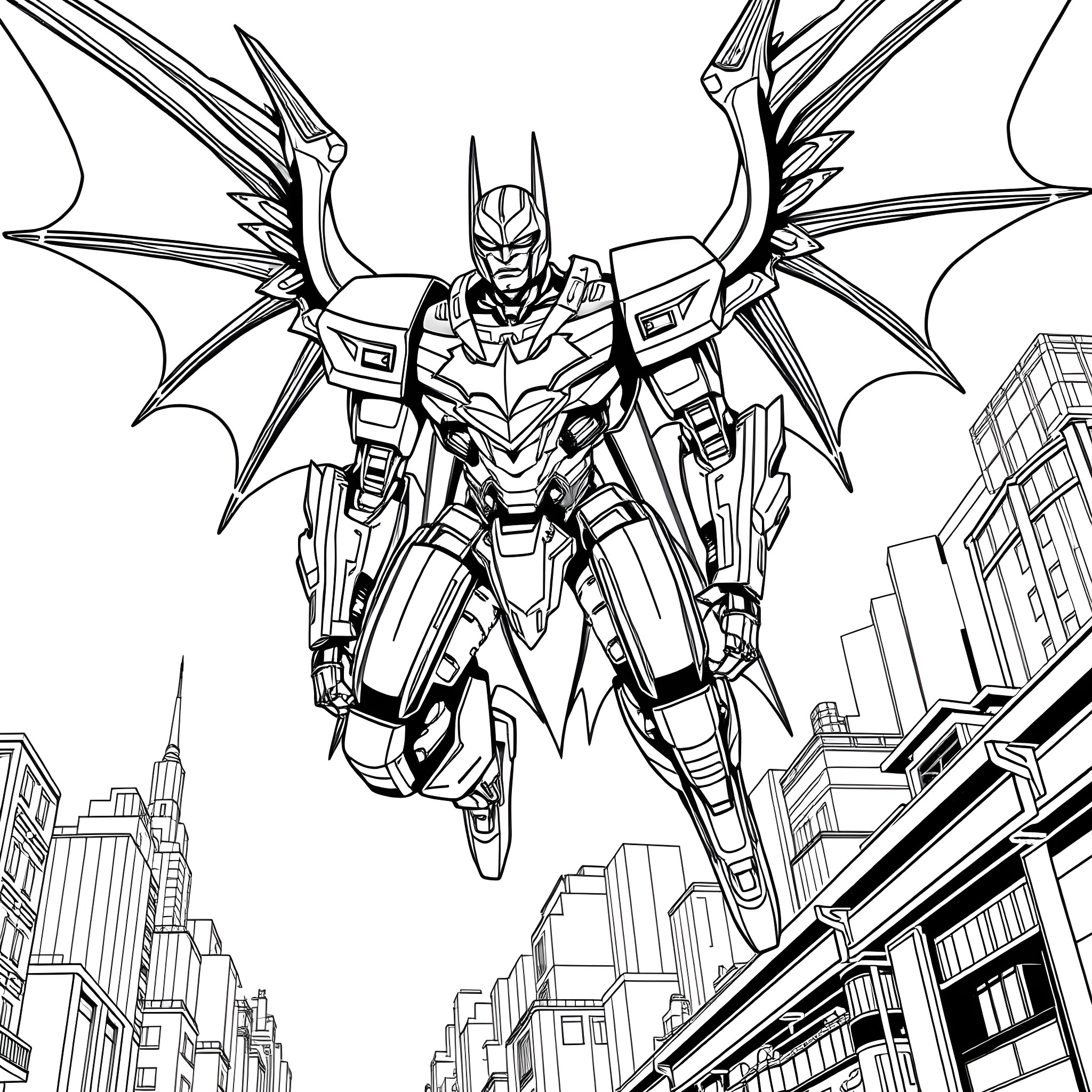 4 Best Mecha Coloring Pages (Free Printable PDFs)