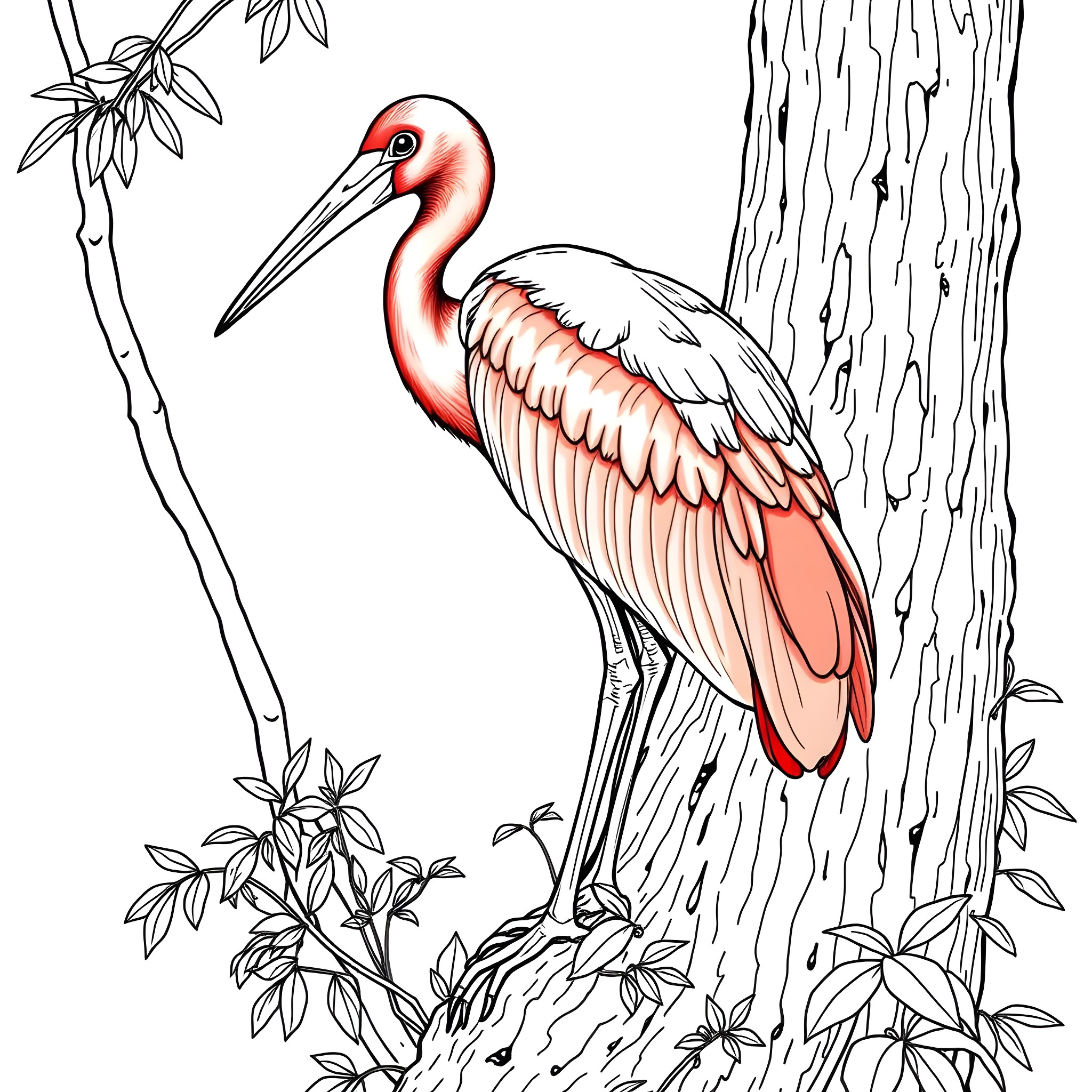 Best Scarlet Ibis Coloring Pages (Free Printable PDF)