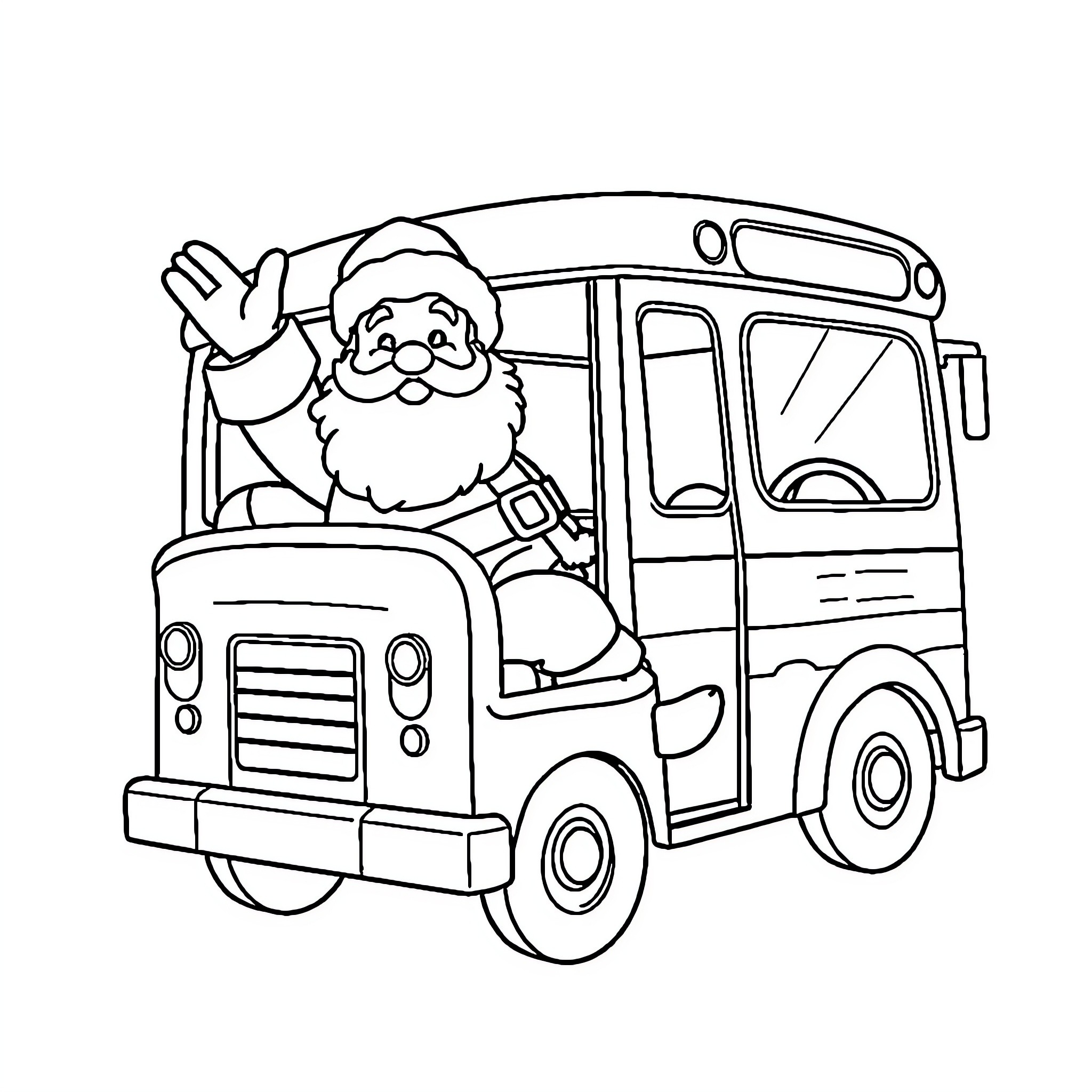 Best Santa Claus Coloring Pages (Free Printable PDF)