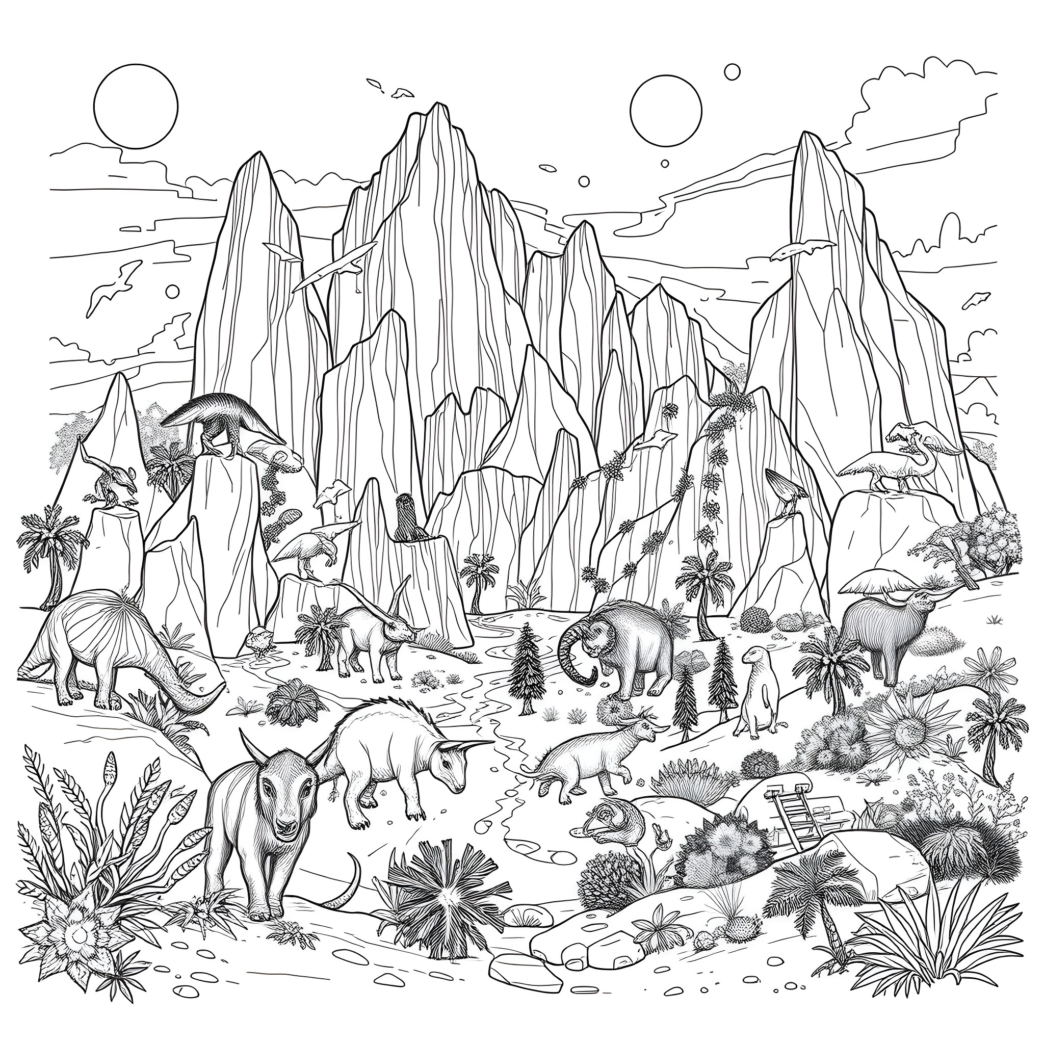 Best Pleistocene Coloring Pages (Free Printable PDF)