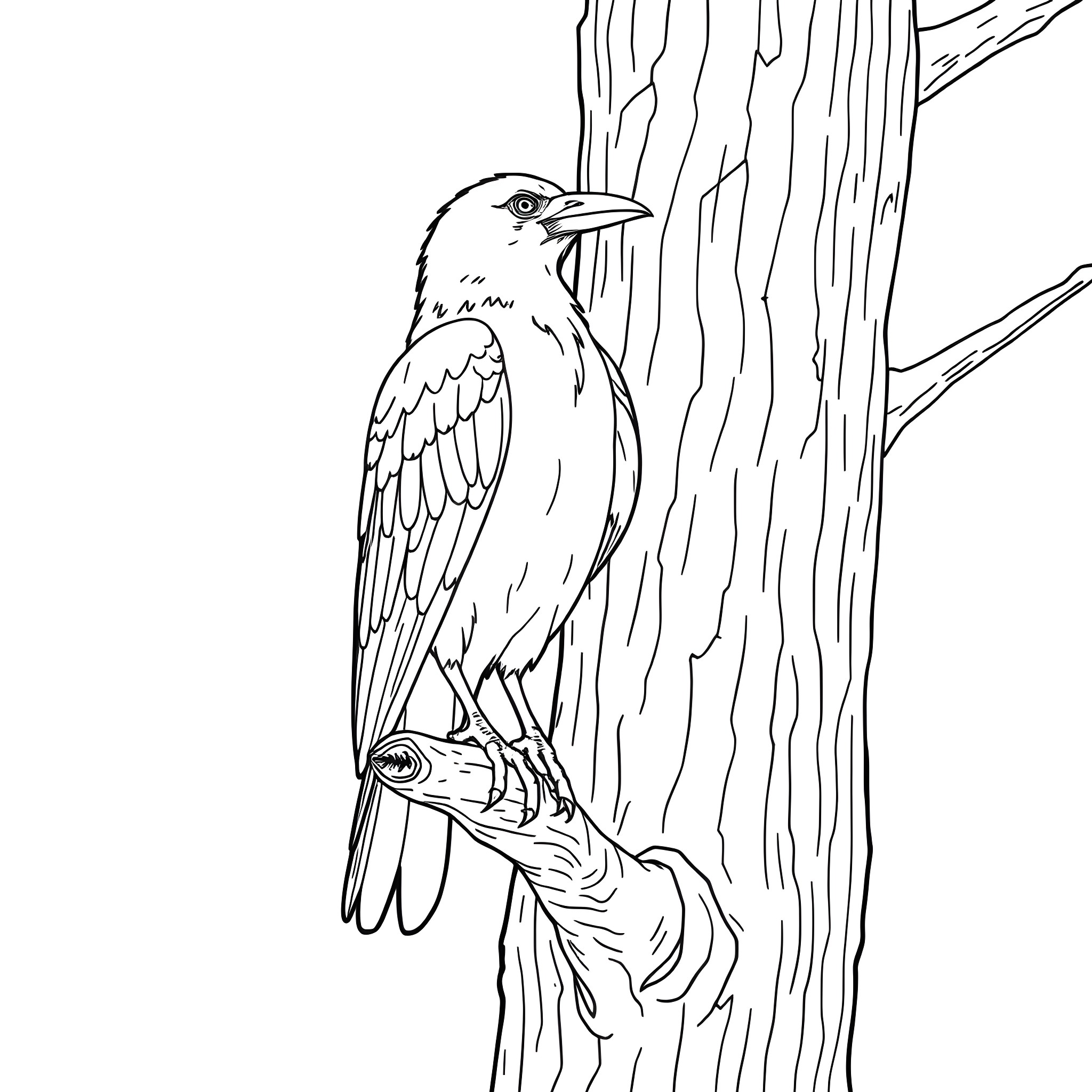 Best Crow Coloring Pages (Free Printable PDF)
