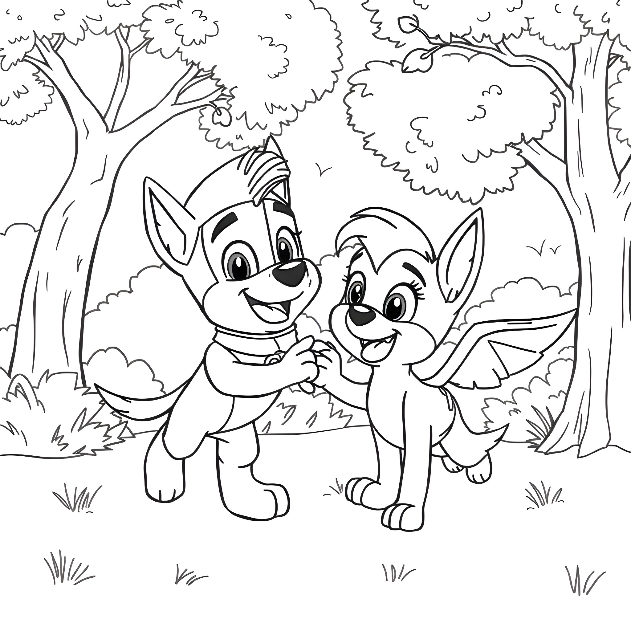 115 Best Chase Coloring Pages (Free Printable PDFs)