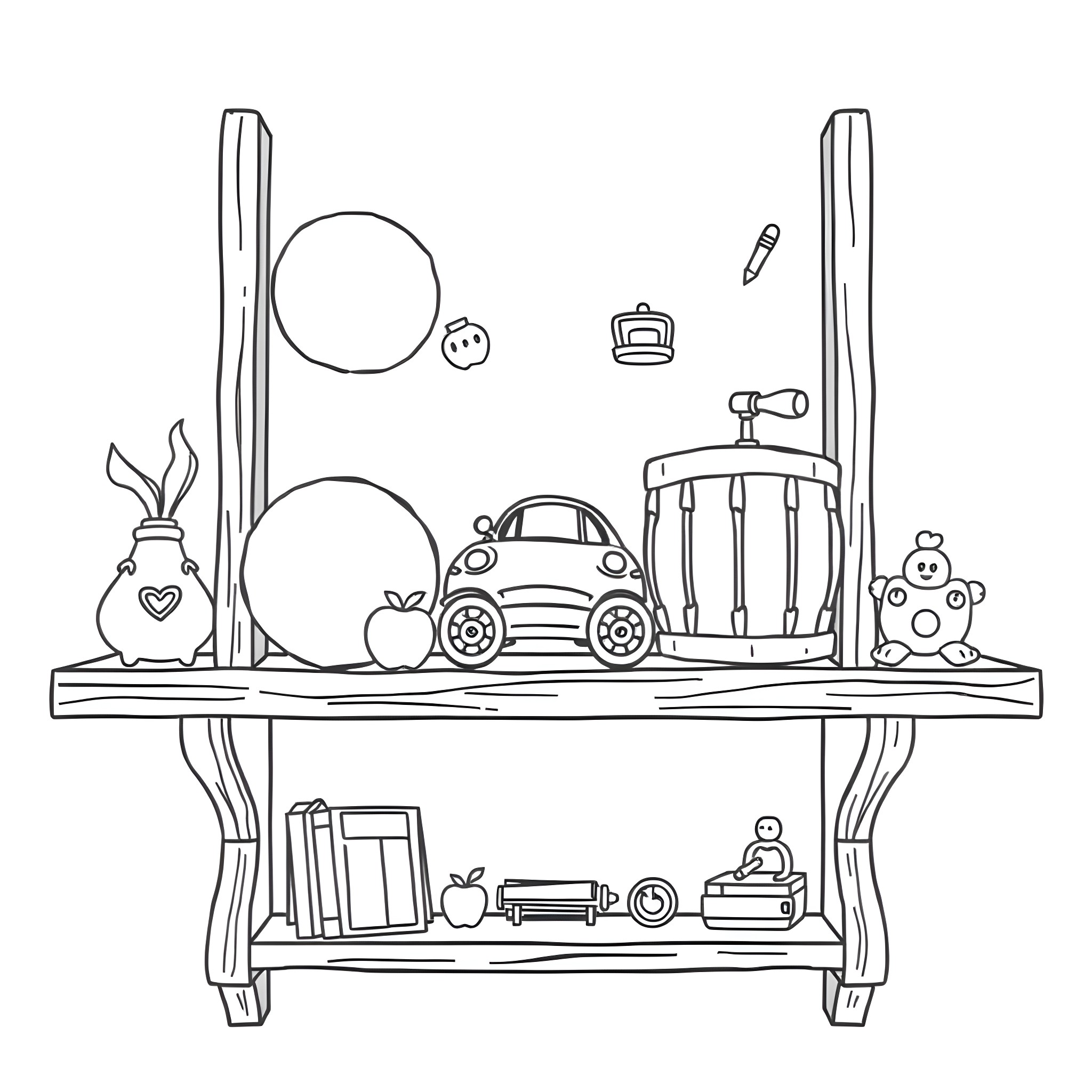 Best Toy Coloring Pages (Free Printable PDF)