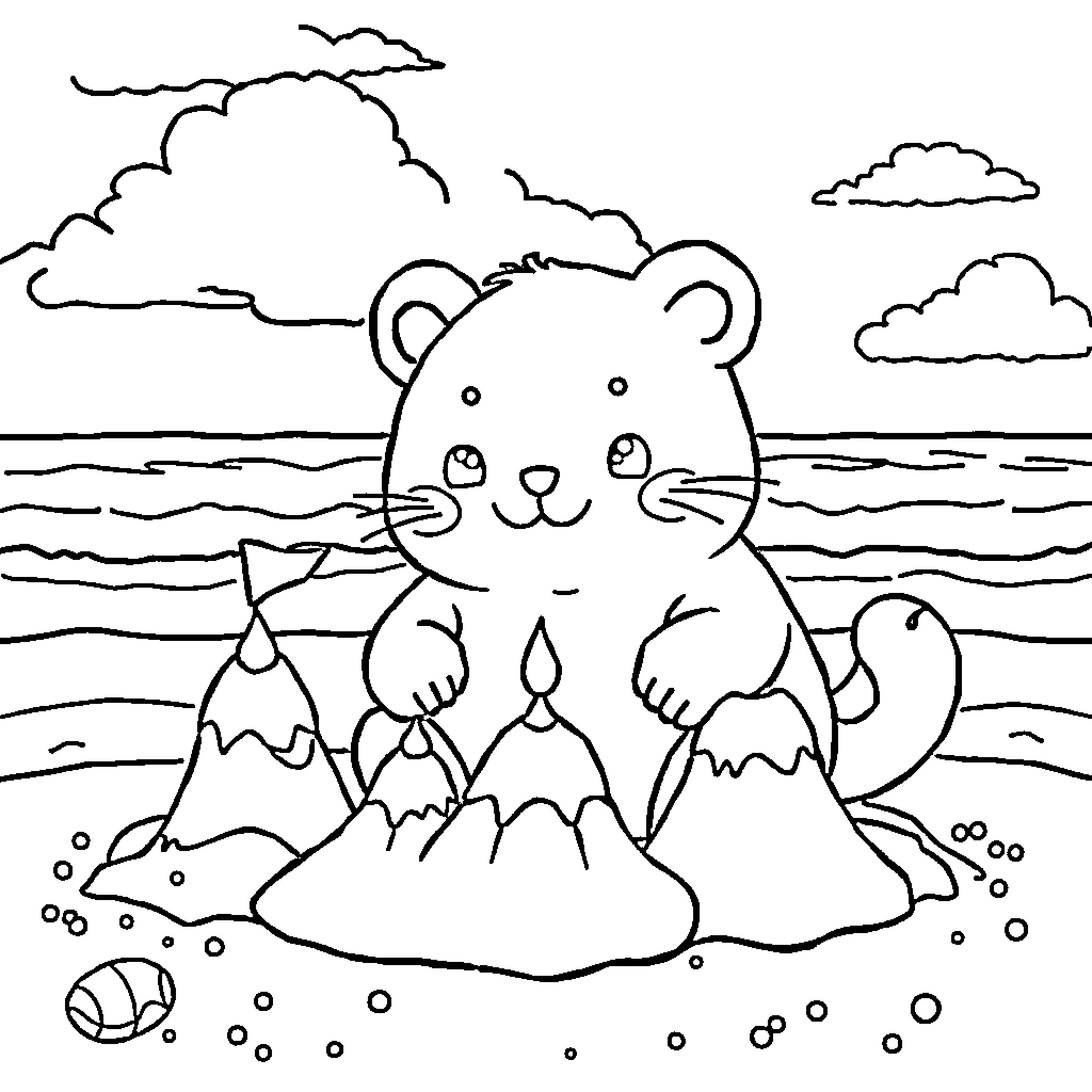 Best Cat Bear Coloring Pages (Free Printable PDF)